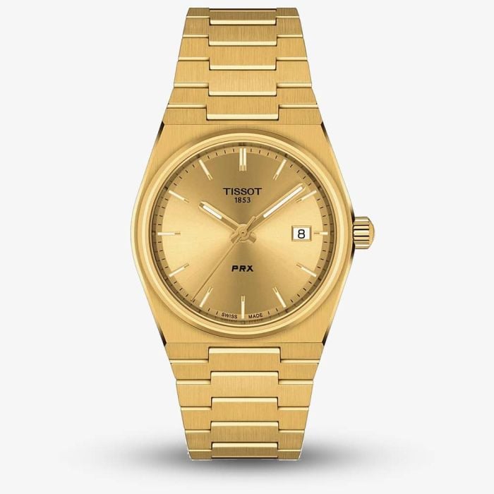 Tissot - PRX Yellow Gold PVD Coated Stainless Steel Men's Watch
