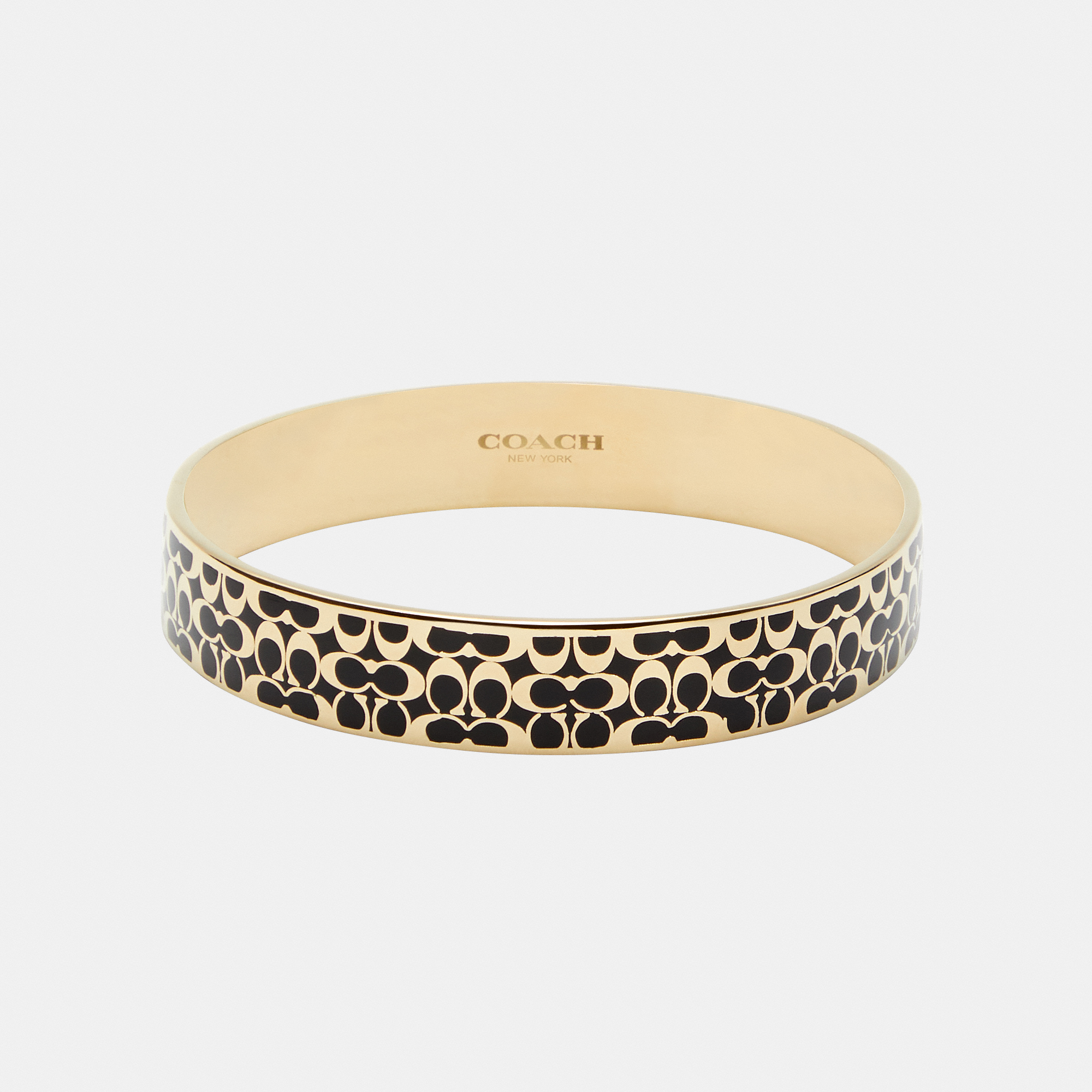 Signature C Enamel Bangle