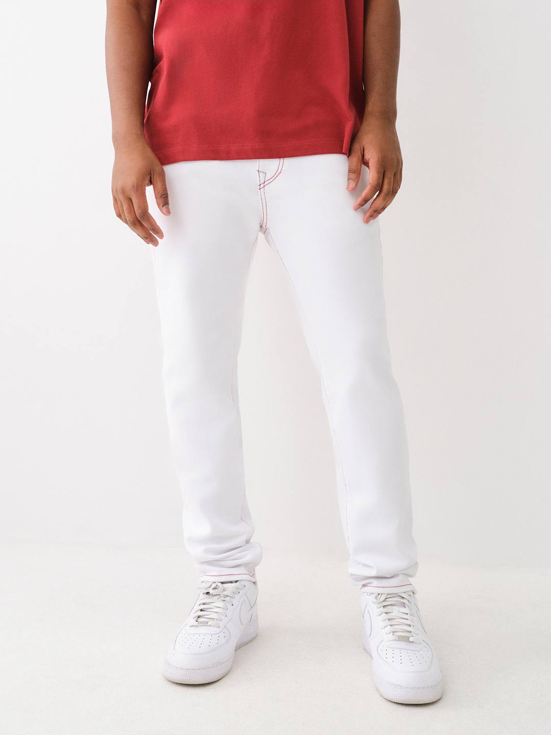 Matt Single Needle No Flap 32In in White