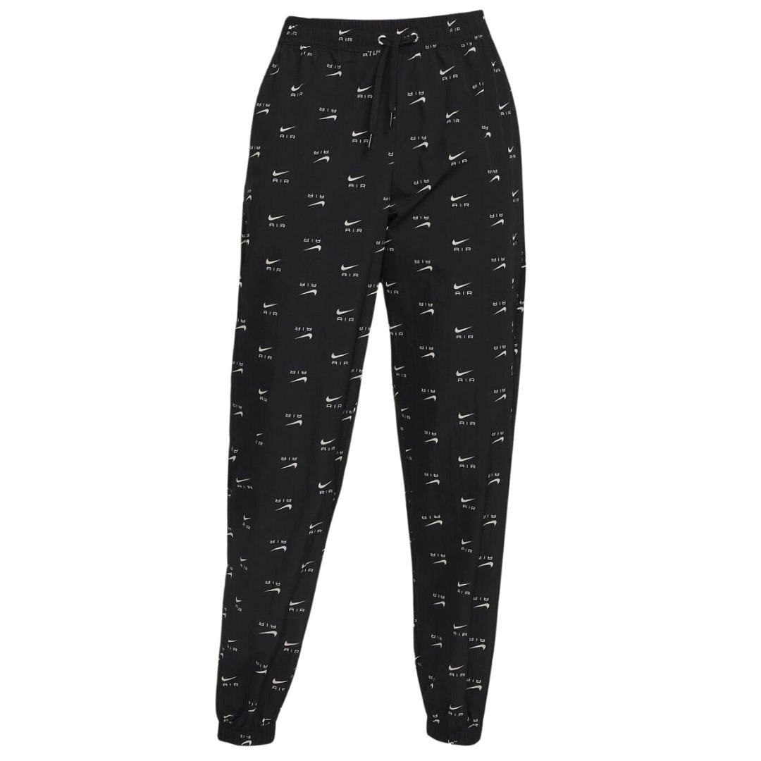 Nike All-Over Logo Black Thin Track Pants