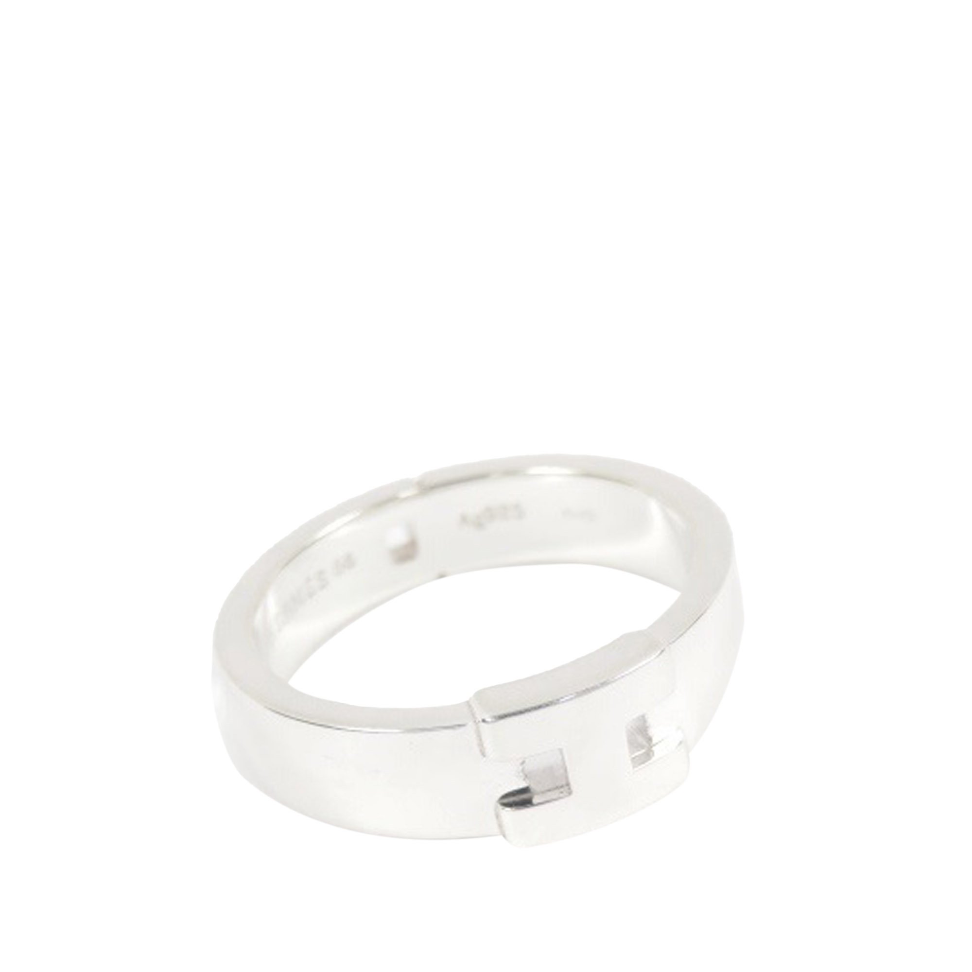 Vintage Hermès Hercules Ring Silver