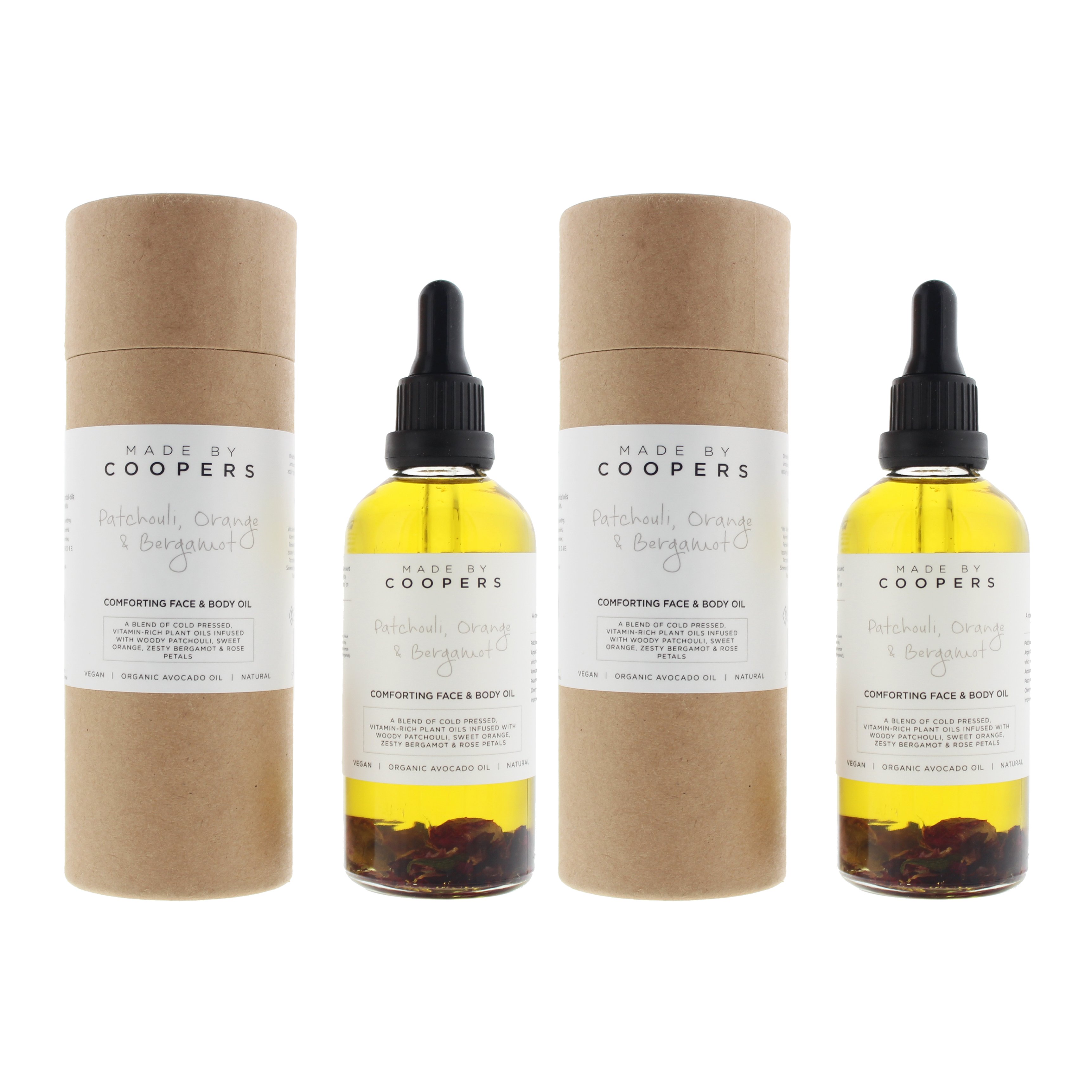 Made By Coopers Comforting Face and Body Oil 100ml x 2
