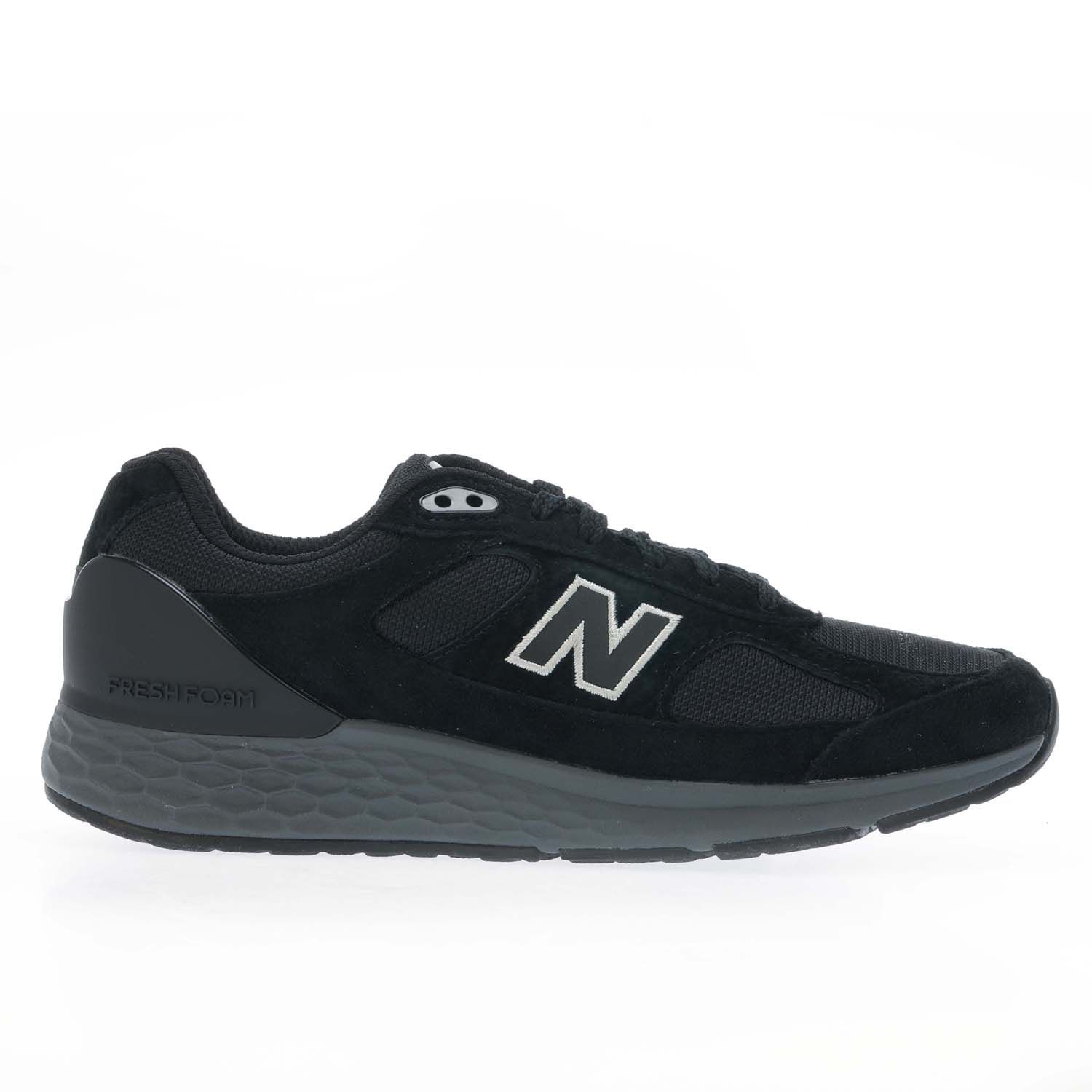 Men's New Balance Fresh Foam 1880 Walking Shoes 4E Width in Black