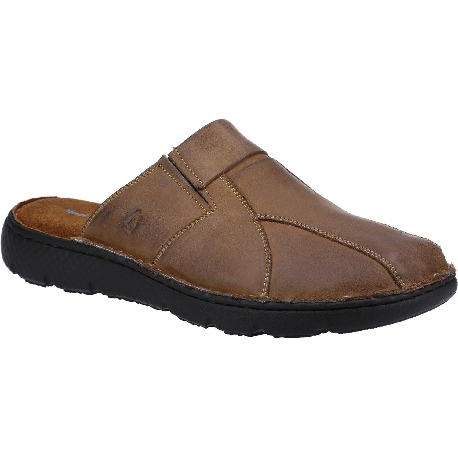 Hush Puppies Carson Mule Sandale en cuir pour homme