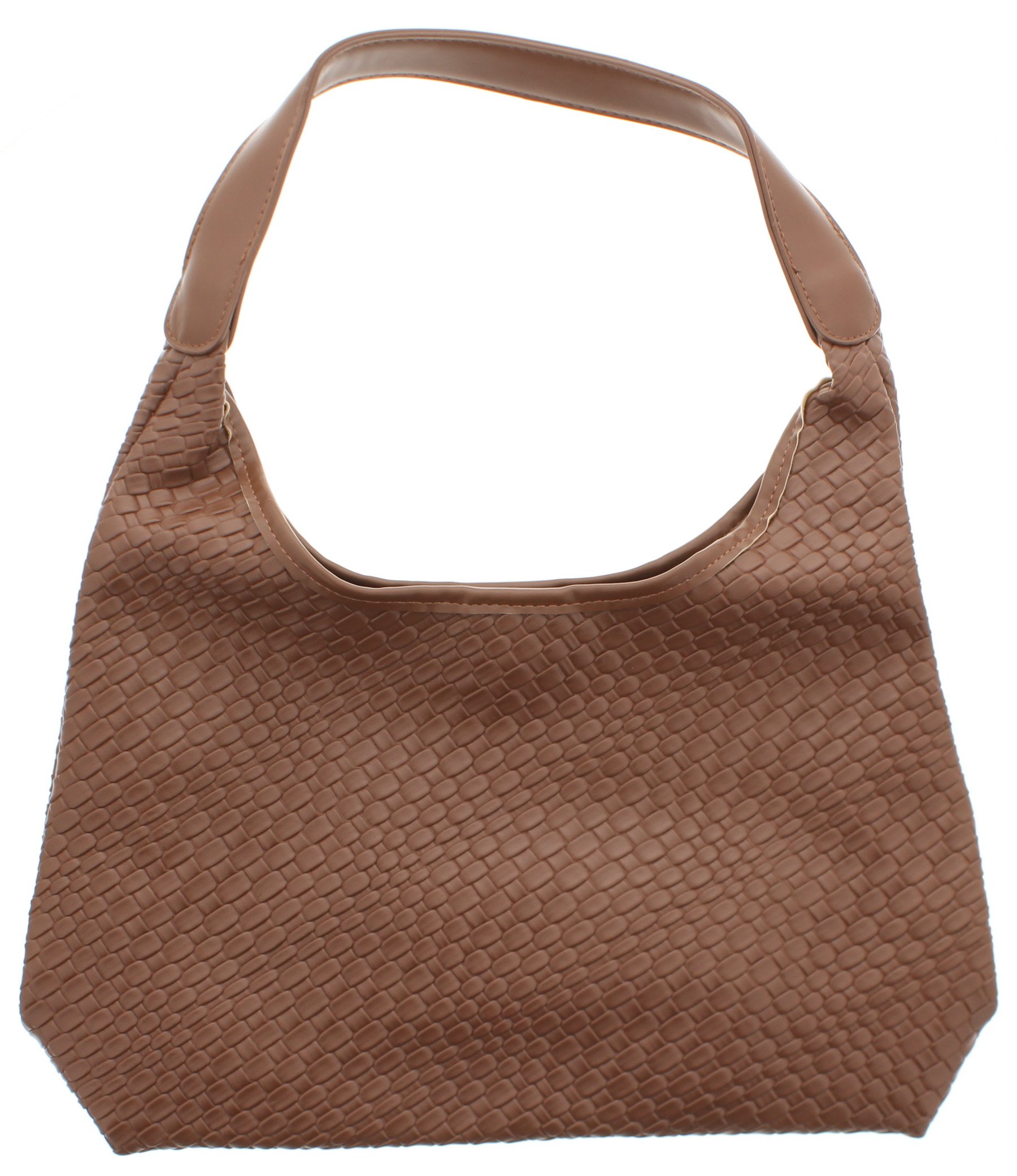 Womens Slouch Hobo Bag Erica Zip Fastening chestnut