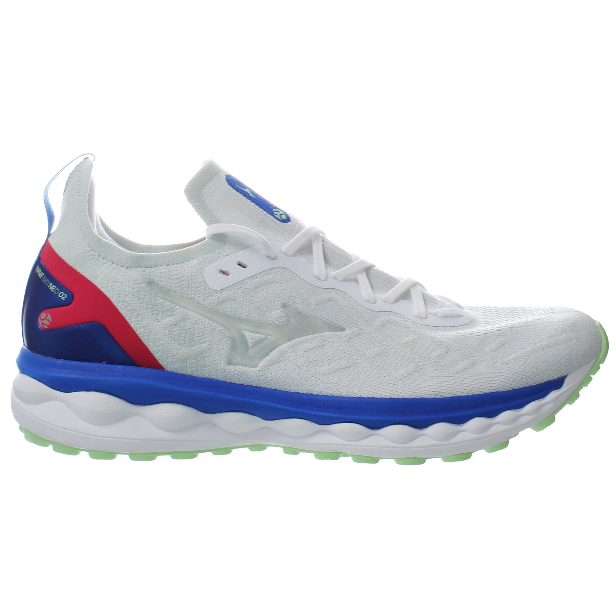 Mizuno Wave Sky Neo 2 White Mens Running Trainers