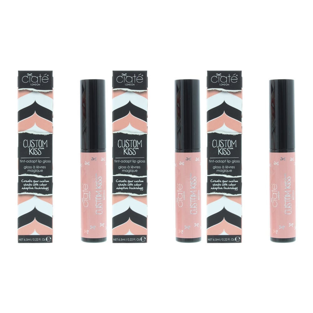 Ciate Custom Kiss Tint-Adapt Lip Gloss 6.5ml - Bitten x 3