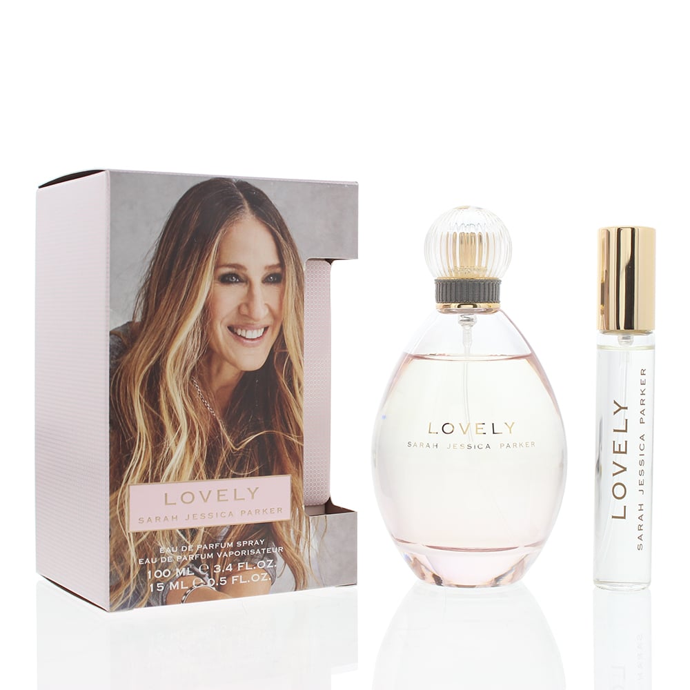 Sarah Jessica Parker Lovely Eau de Parfum 100ml + Eau de Parfum 15ml ...