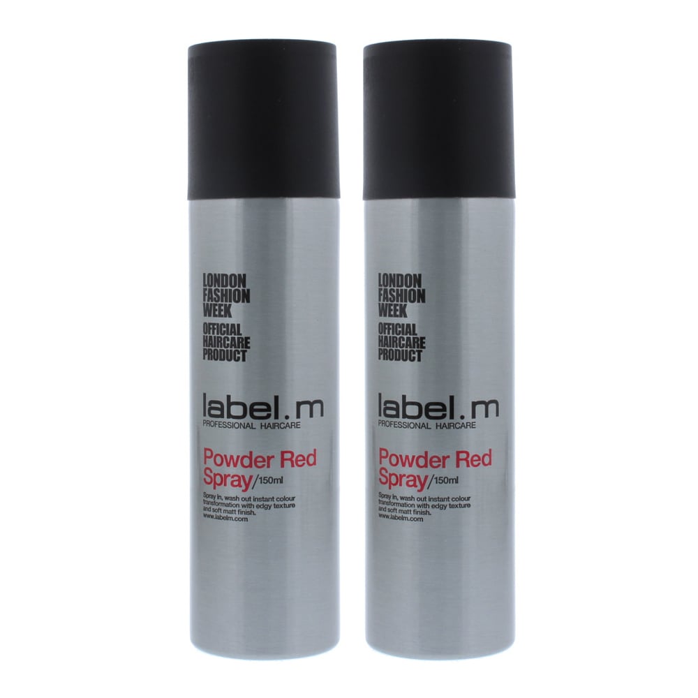label.m Powder Red Spray 150ml x 2