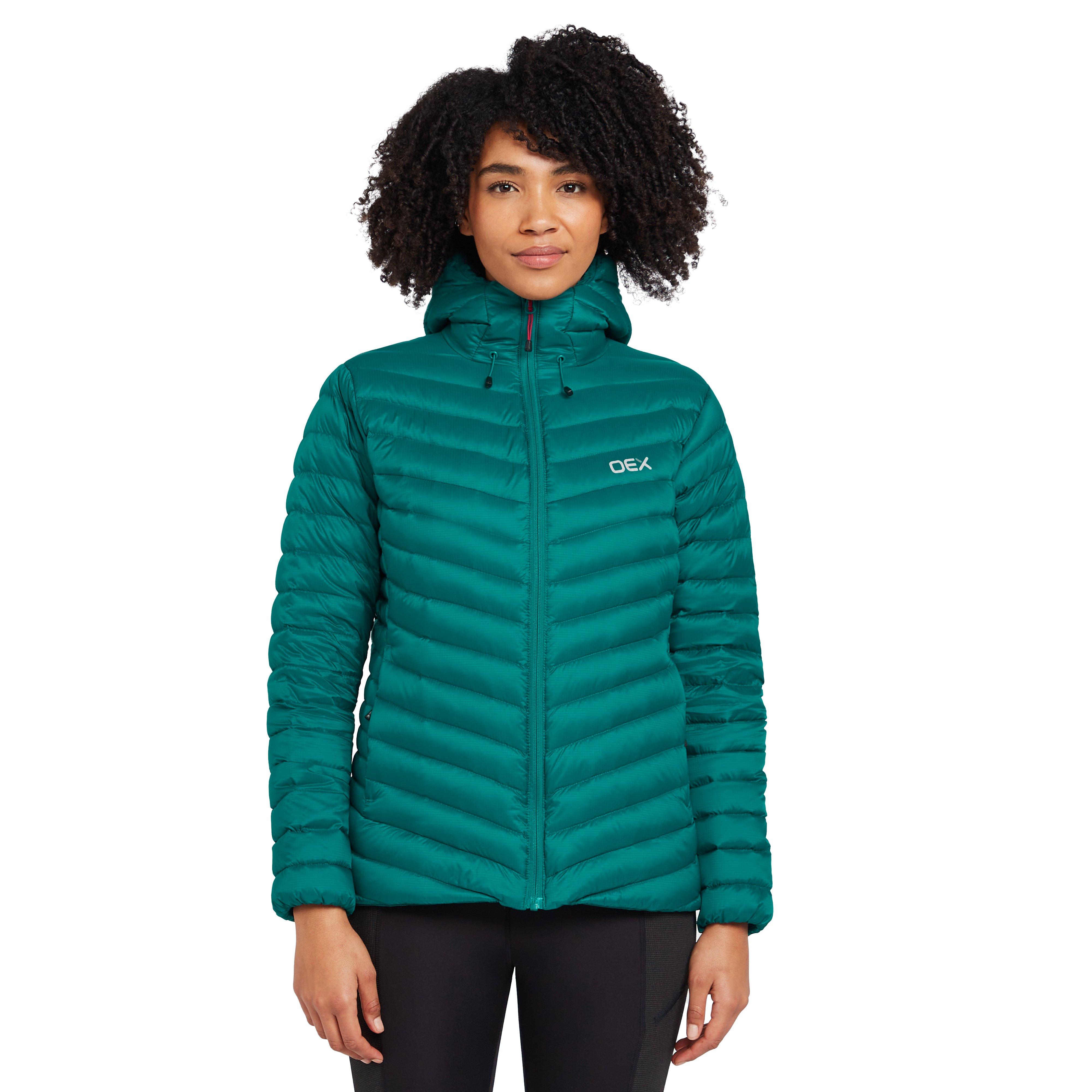 OEX Women's Kintra Water Repellent & Insulated Down Jacket with ...