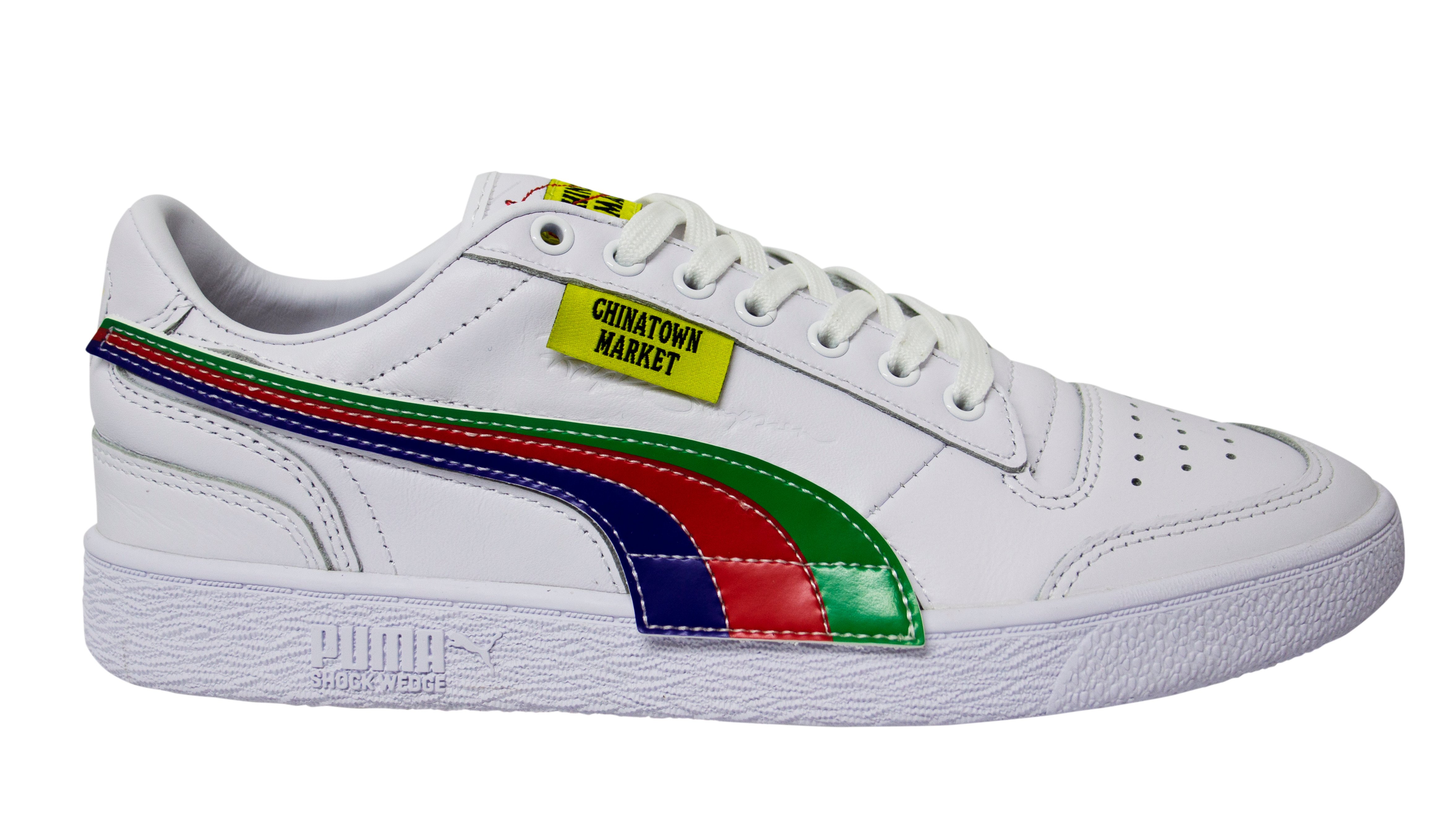 Puma x Ralph Sampson Lo Chinatown Market Leder Schnürung Herren Trainer ...