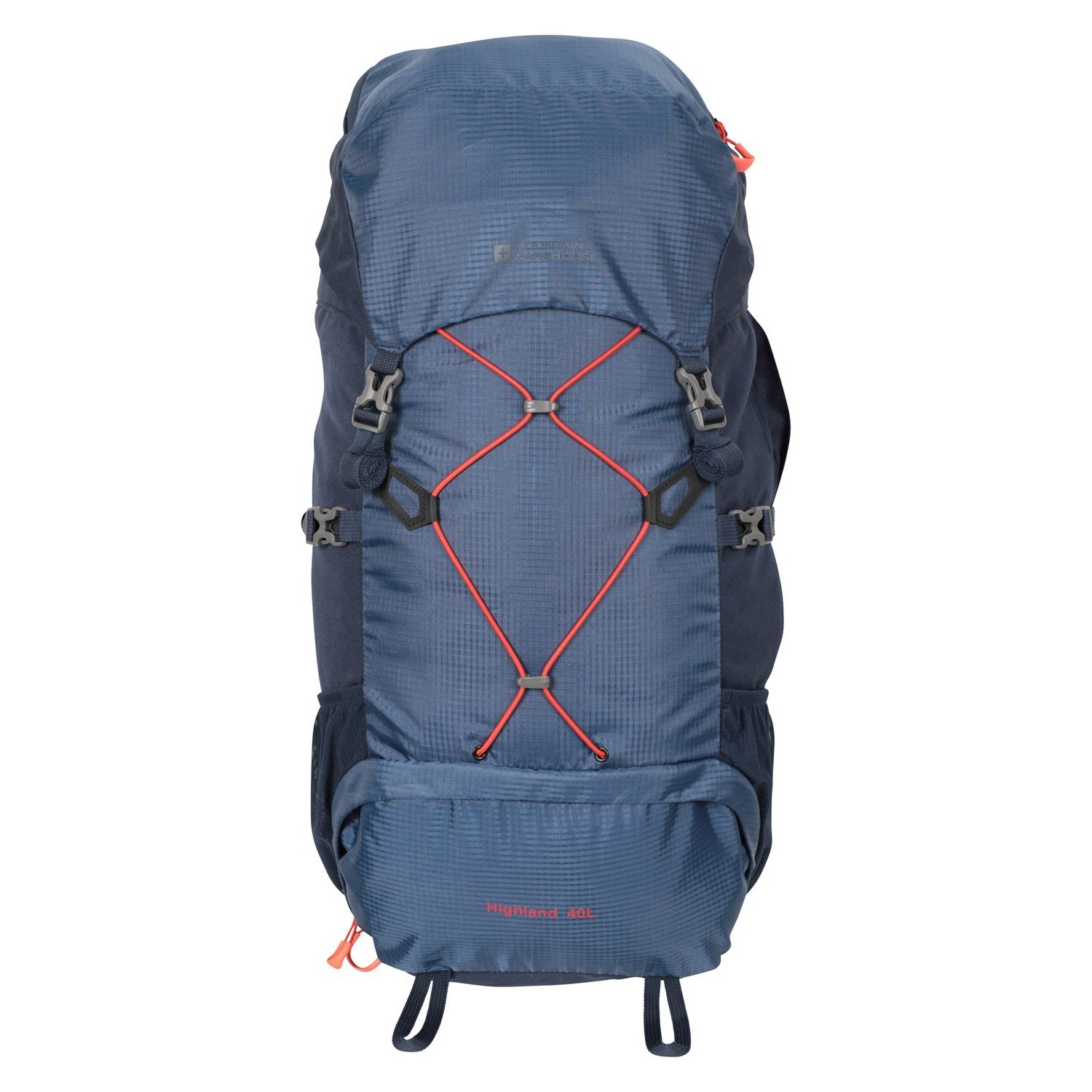 Mountain Warehouse Highlands 40L Backpack (Dark Blue)