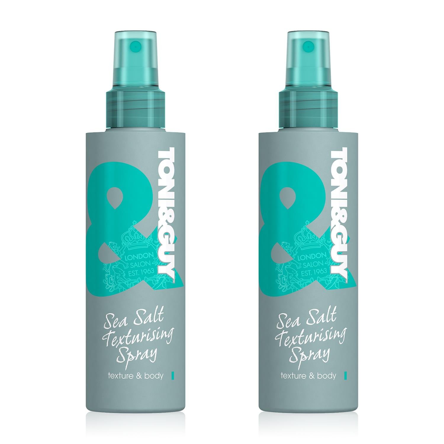 Toni & Guy Sea Salt Texturising Spray for Beachy Waves, 200 ml, 2 Pack