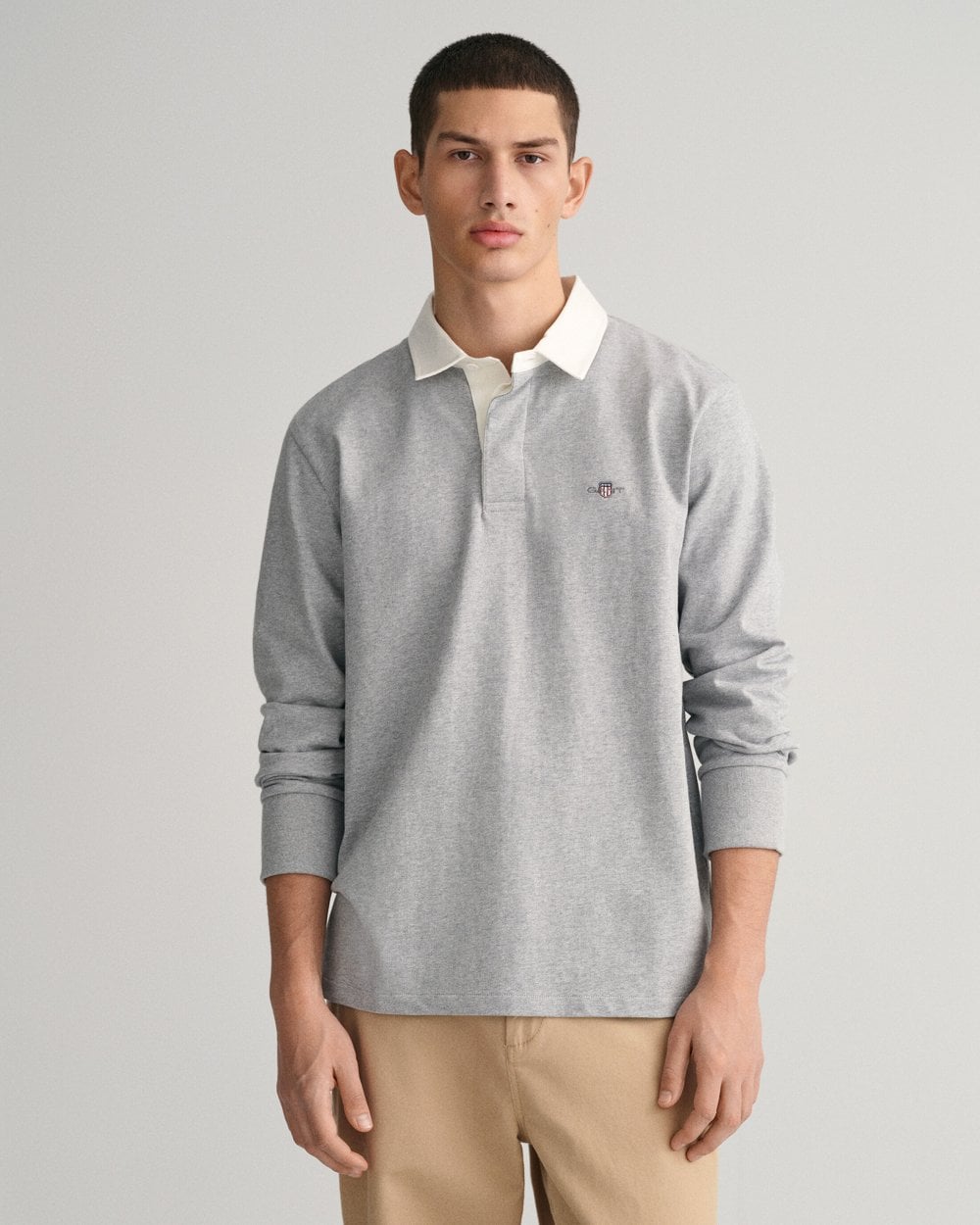 GANT Mens Regular Fit Shield Logo Heavy Rugger