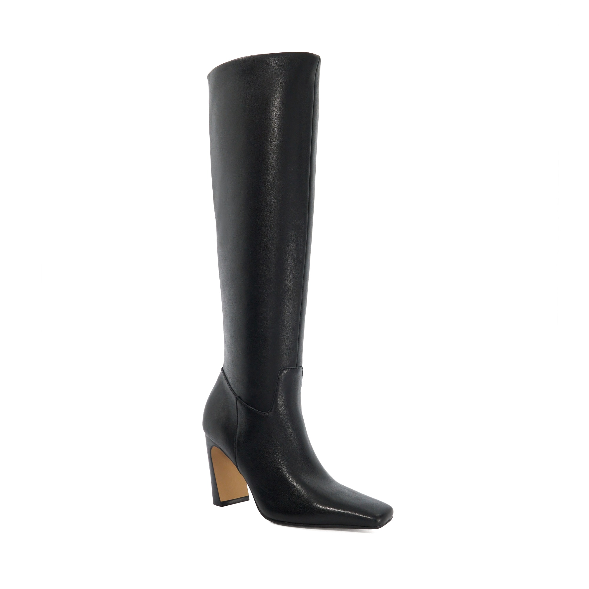 Dune Ladies Sliding - Knee-High Square Toe Boots