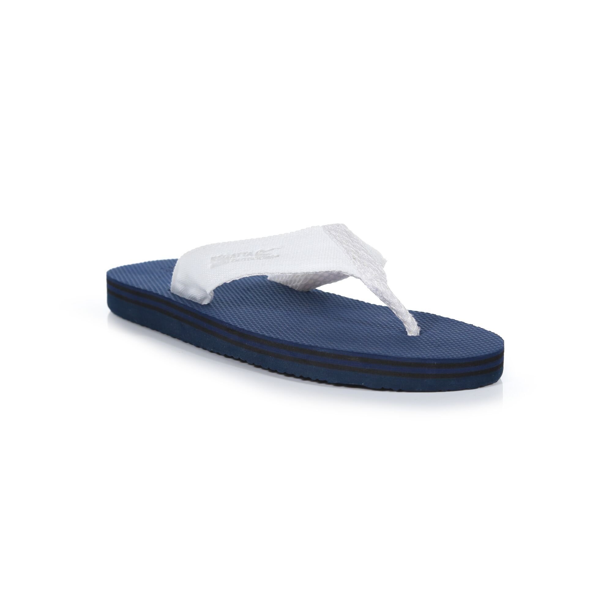 Regatta Mens Rico Flip Flops (Navy/White)