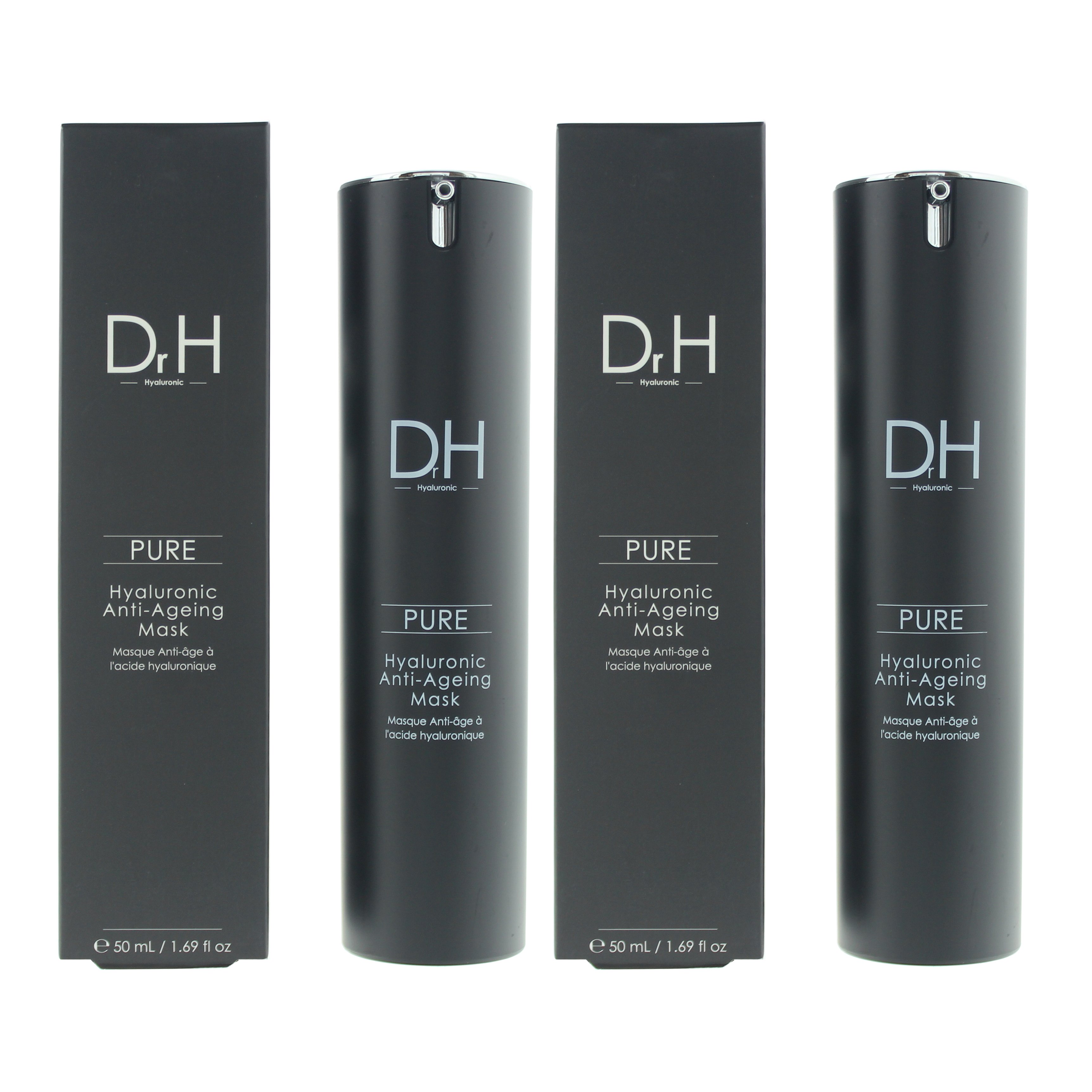 Dr H Pure Hyaluronic Anti-Ageing Mask 50ml X 2