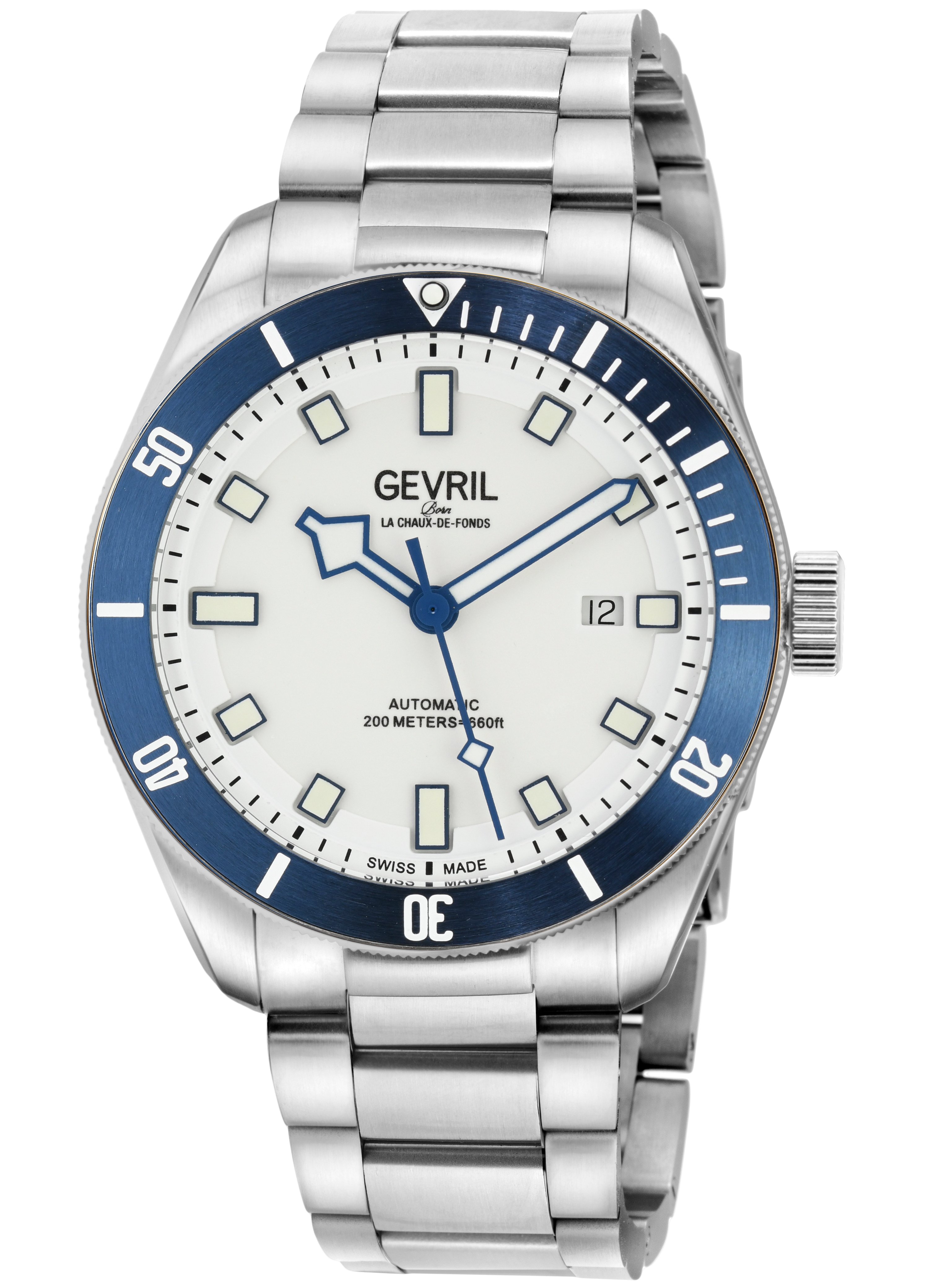 Gevril Yorkville 48613B Swiss Automatic Sellita SW200 Watch