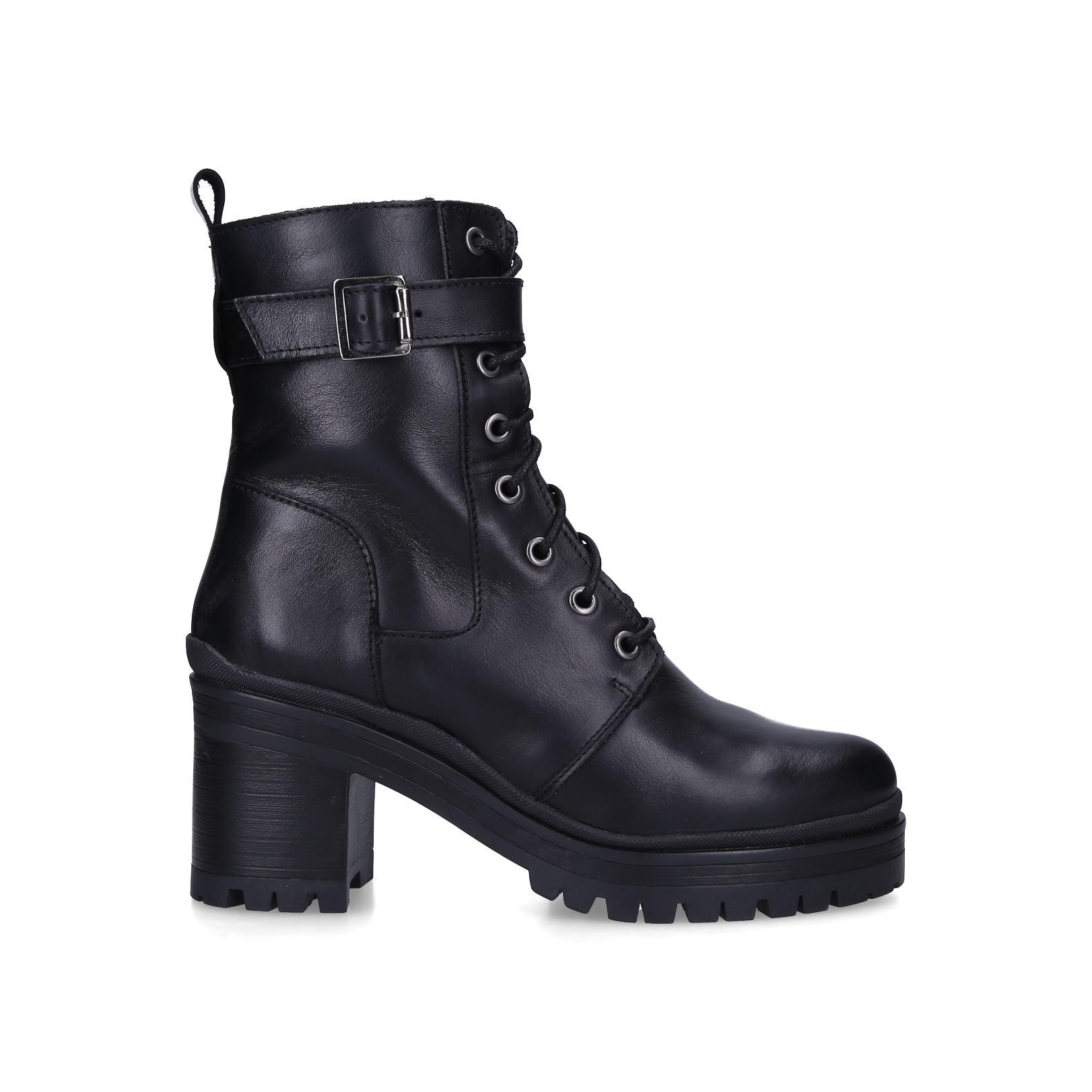 Carvela Leather Secure Lace Up 2 Boots