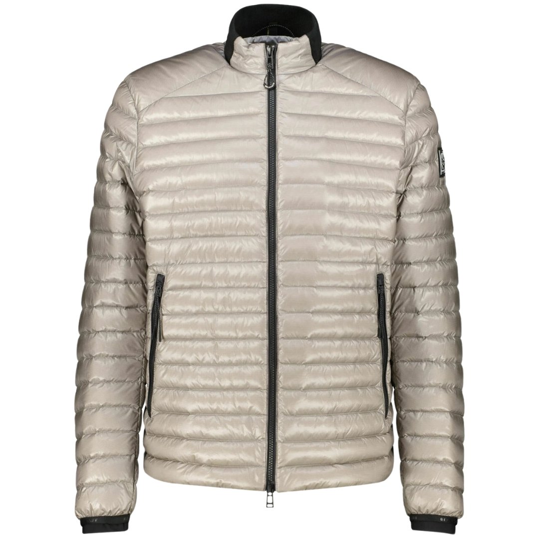 Belstaff Airframe Beige Shiny Down Filled Jacket
