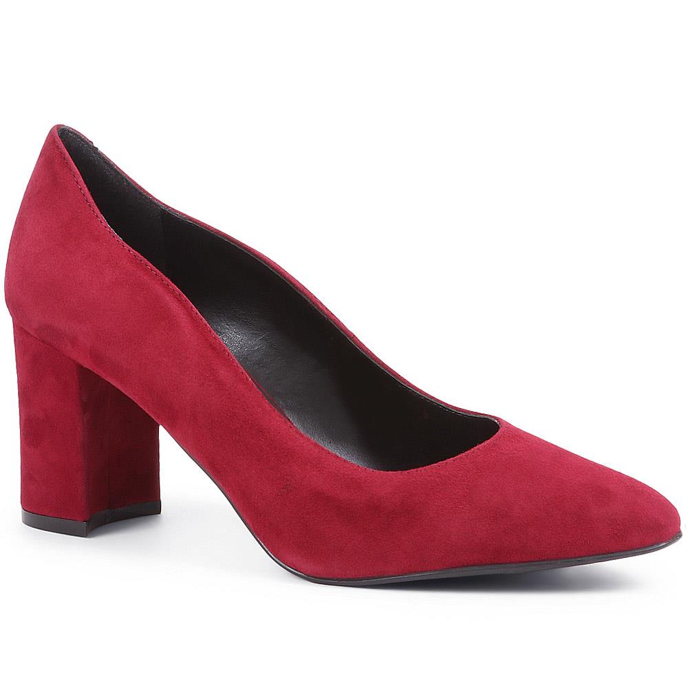 Jones Bootmaker Chrystina Suede Court Shoes