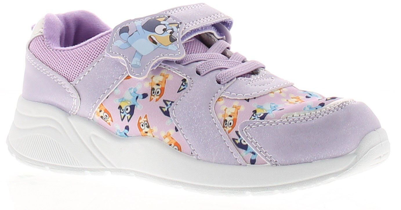 Bluey Infants Girls Trainers Janine Lace Up purple