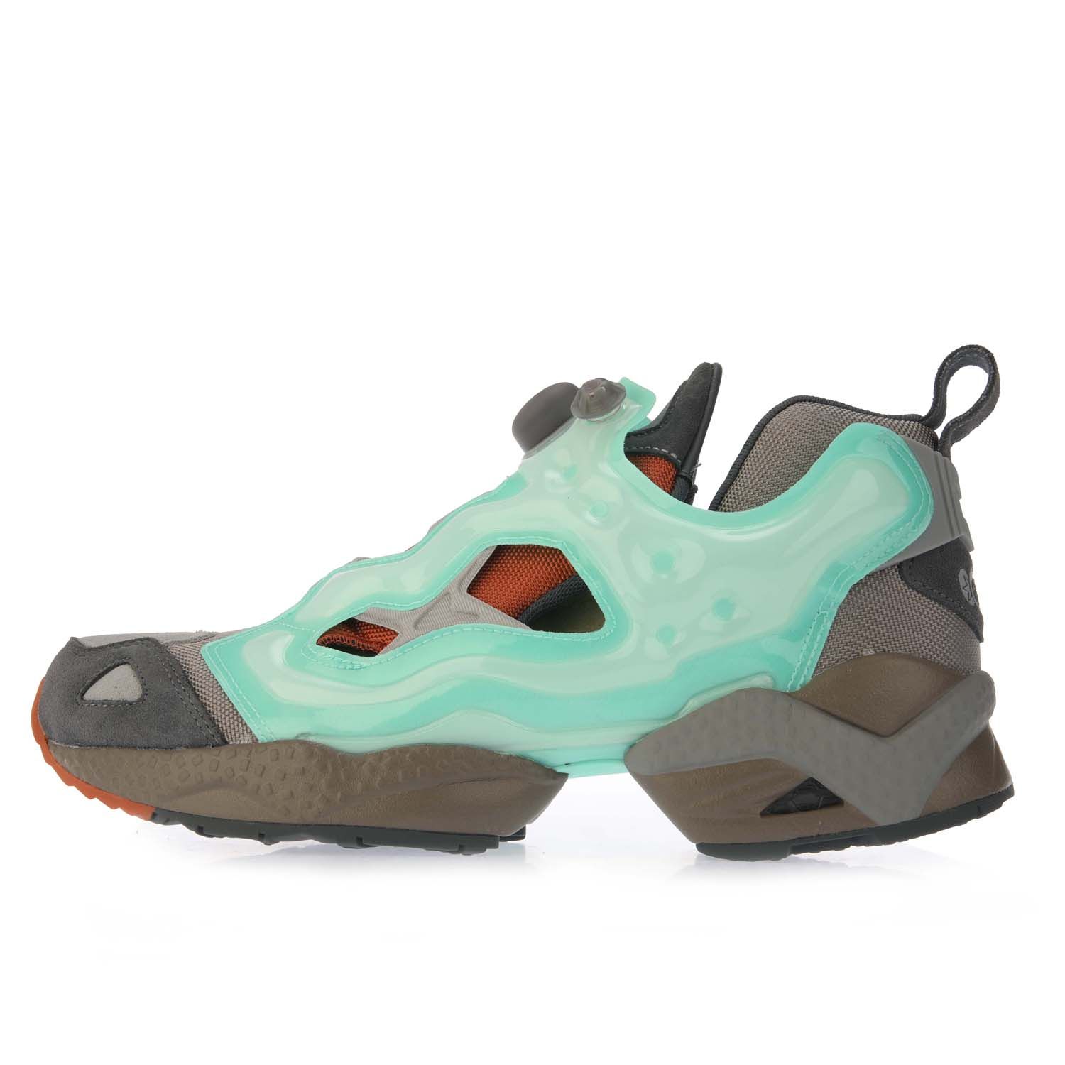 Men's Reebok Classics Happy99 InstaPump Fury 95 Trainers in Mint