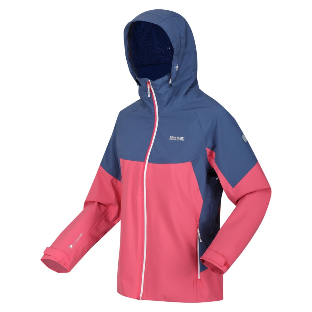 Regatta Womens Bosfield Hooded Waterproof Rain Jacket Coat