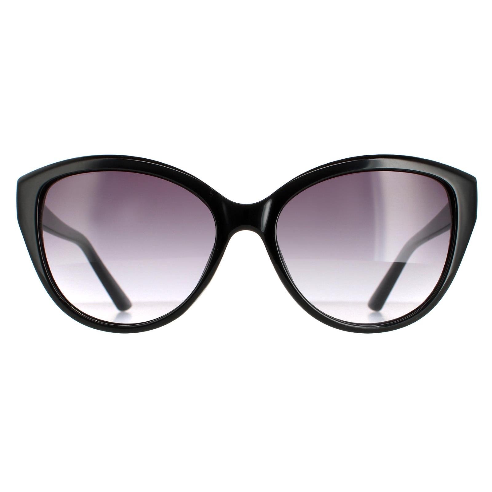 Calvin Klein Cat Eye Womens Black Grey Gradient CK19536S