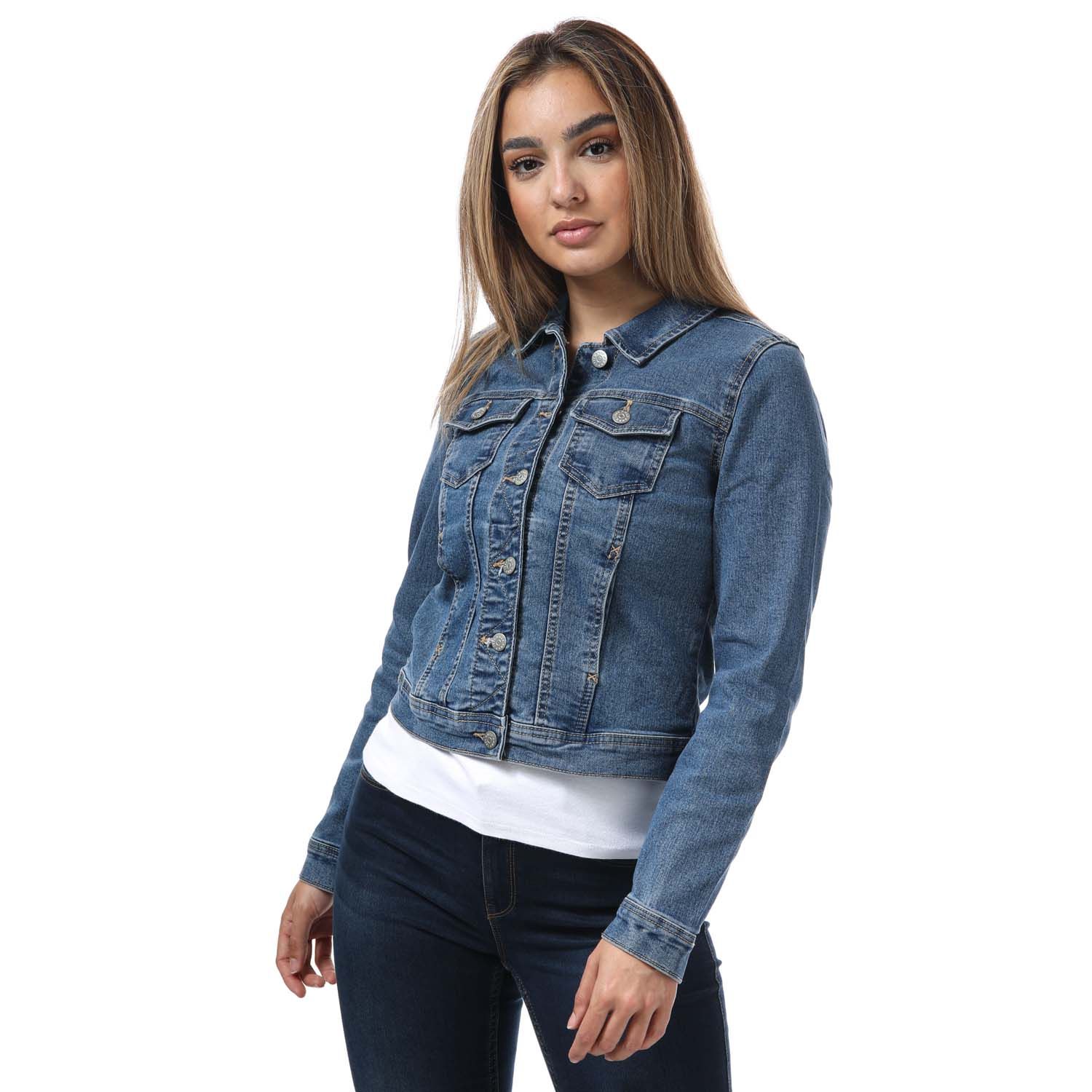 Women's Only Wonder Denim Jacket in Denim