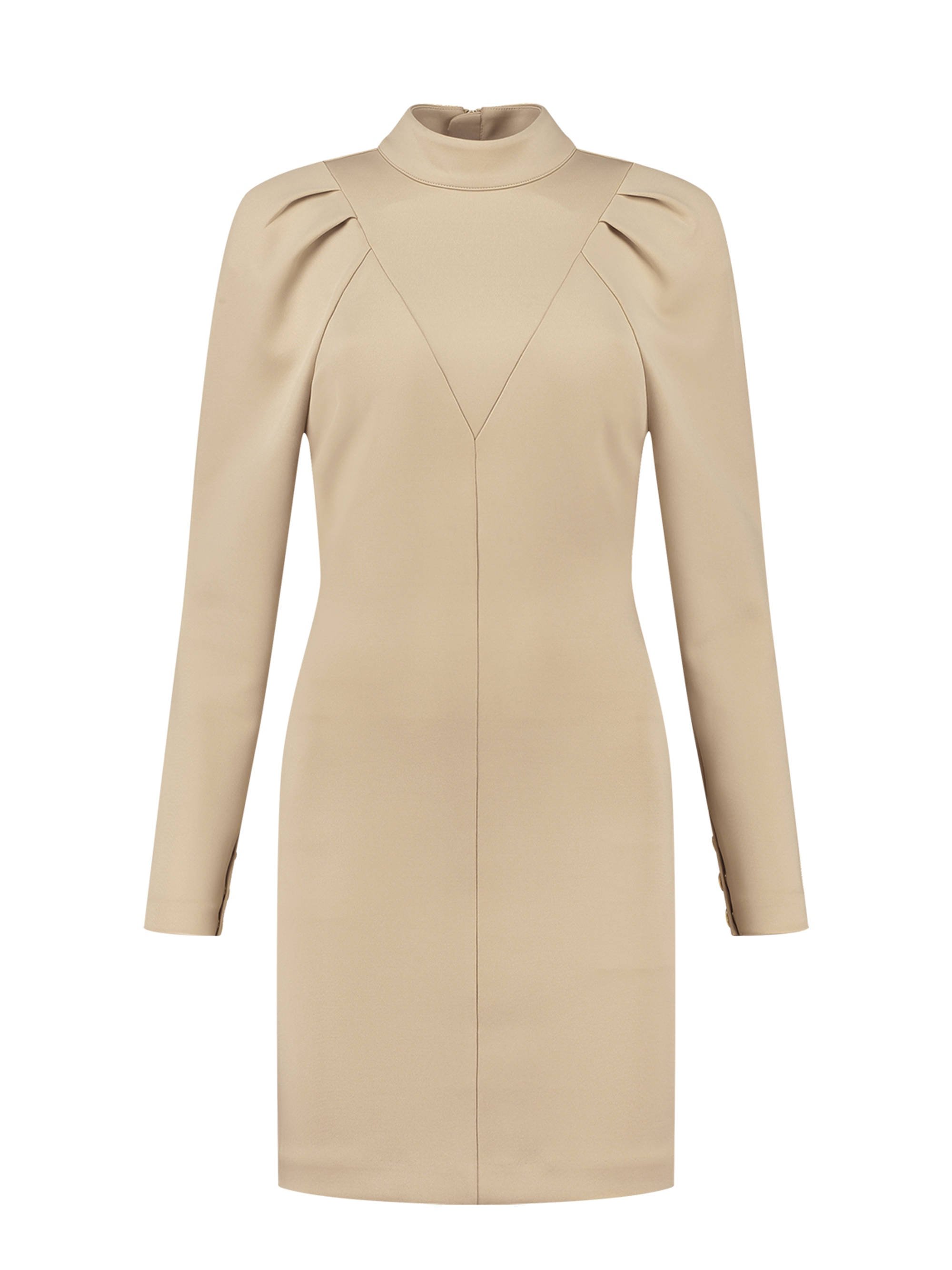 NIKKIE jurk Nadine beige