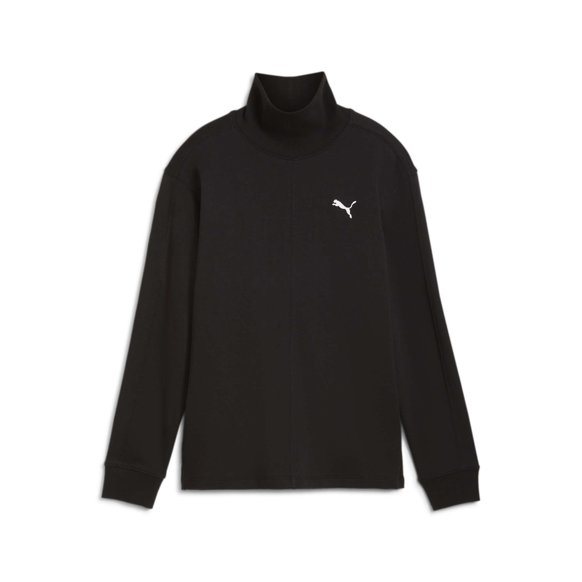 PUMA Womens HER High Neck Crew Top