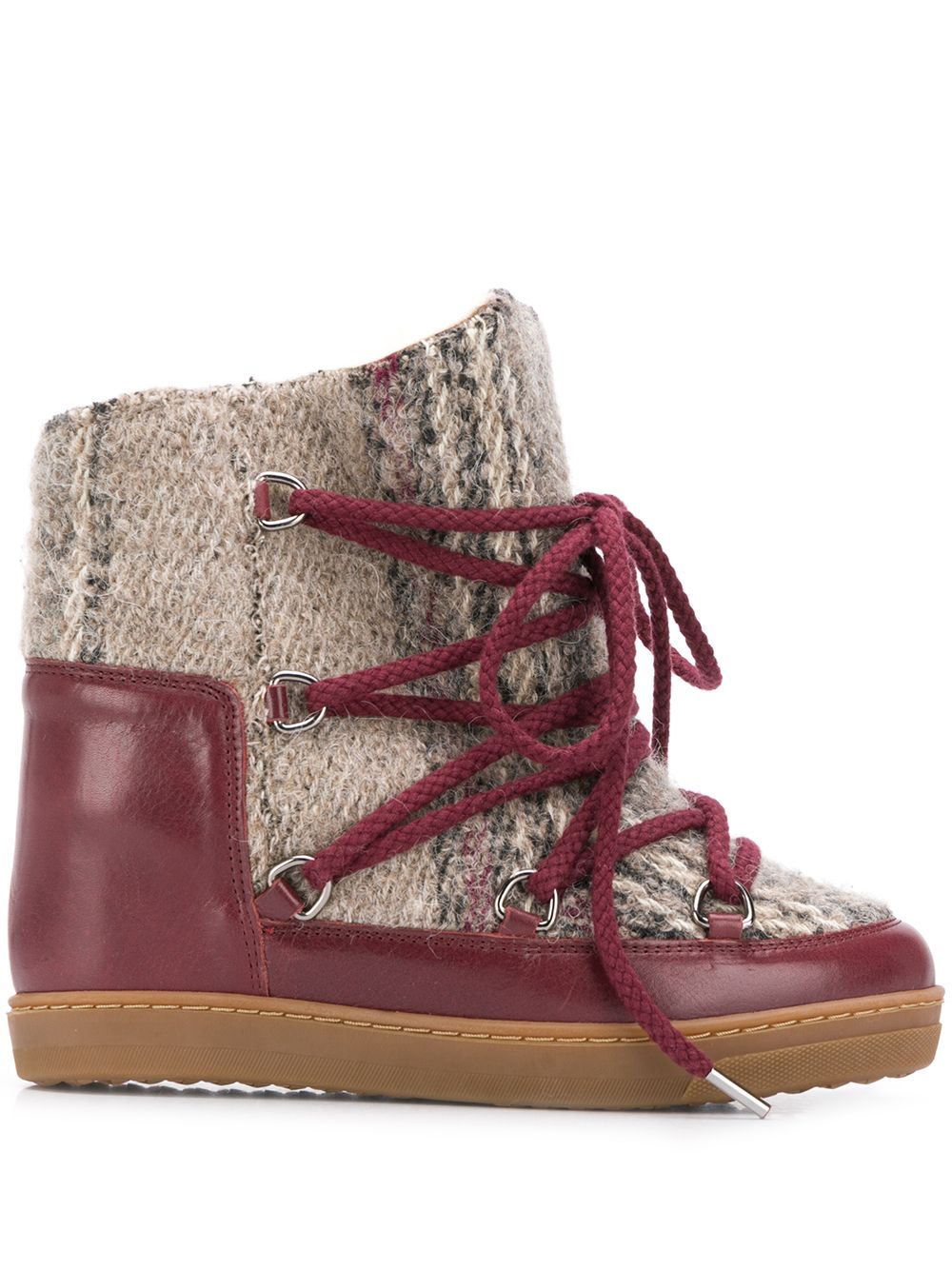 Isabel Marant Womens Nowles Boots in Beige