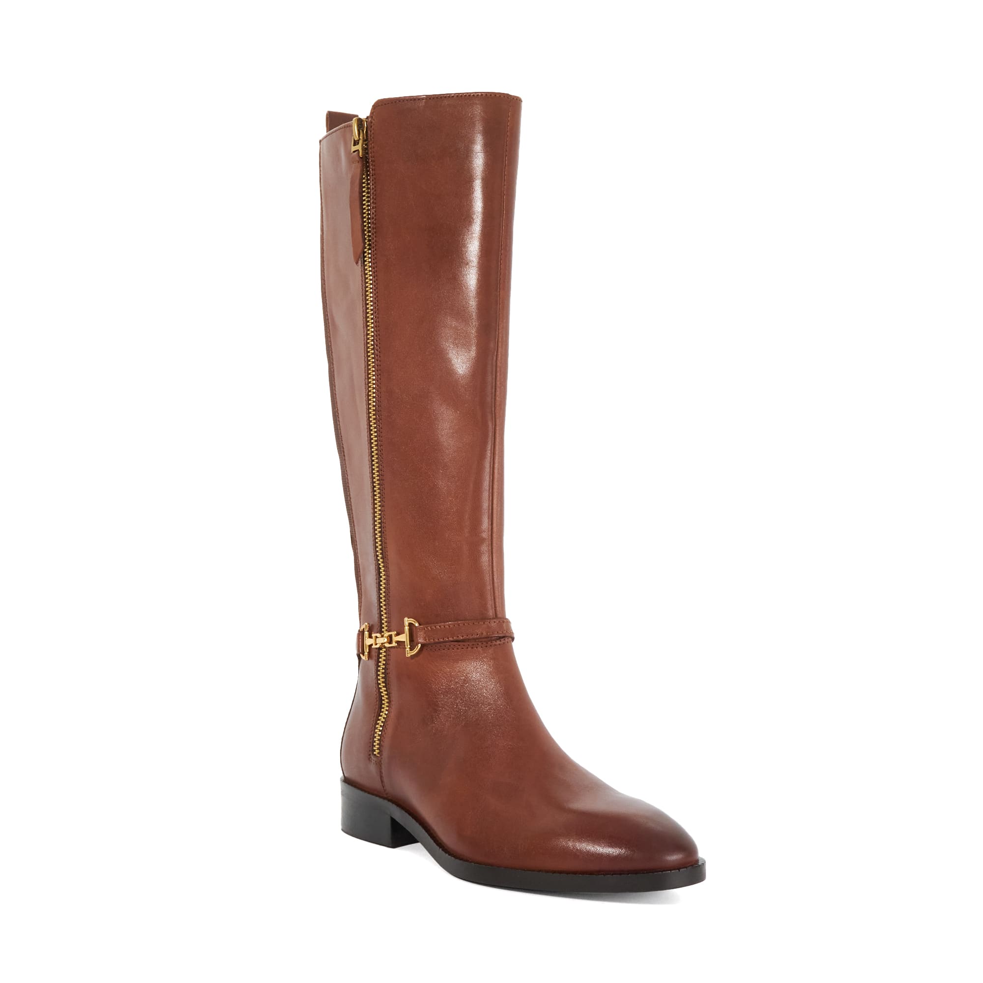 Dune Ladies Wf Taylyn - Knee High Boots With Signature Buckle Detail