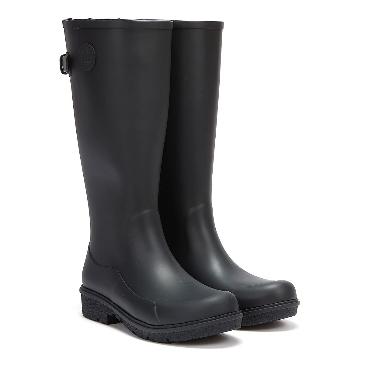Fitflop Wonderwelly Tall Plain Rubber Wellingtons