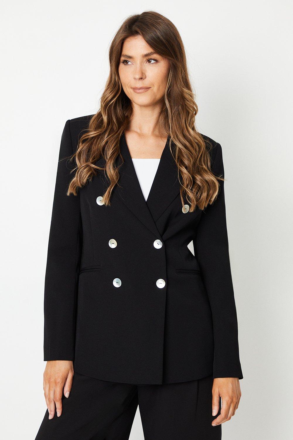 Premium Longline Military Stitch Detail Jacket