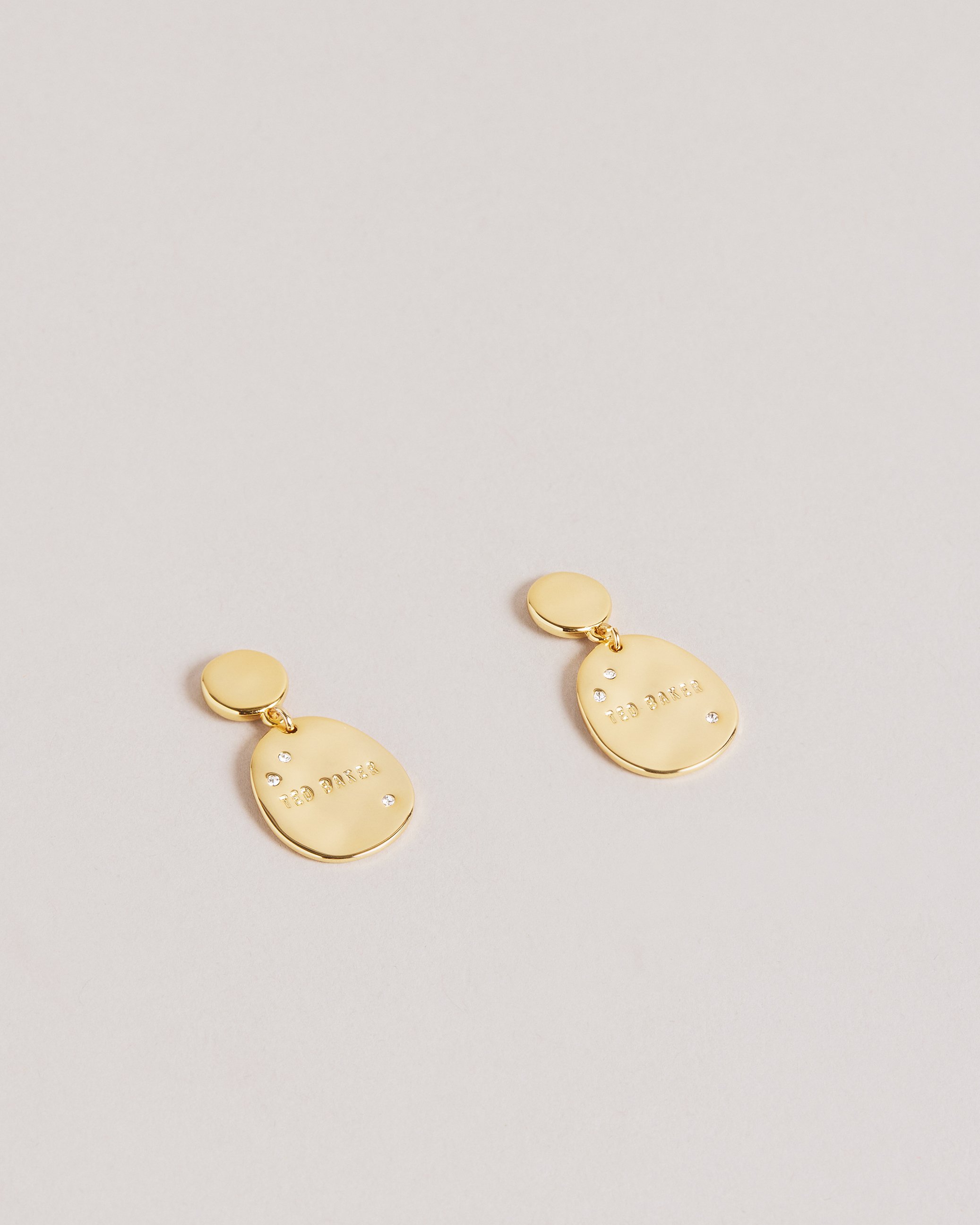 Ted Baker Corriee Tbj3151 Constellation Coin Drop Earring, Gold