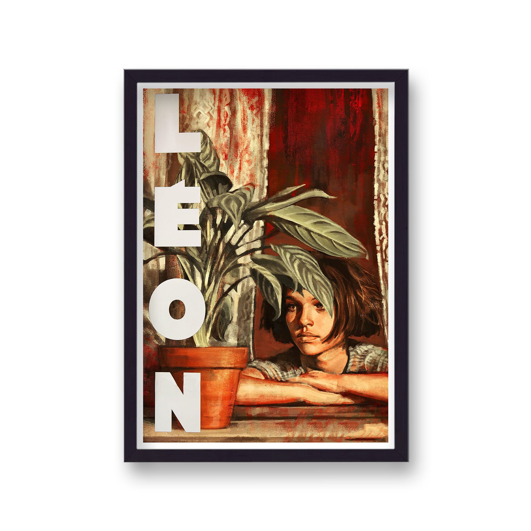 Leon The Professional Alternative Movie Poster V12
