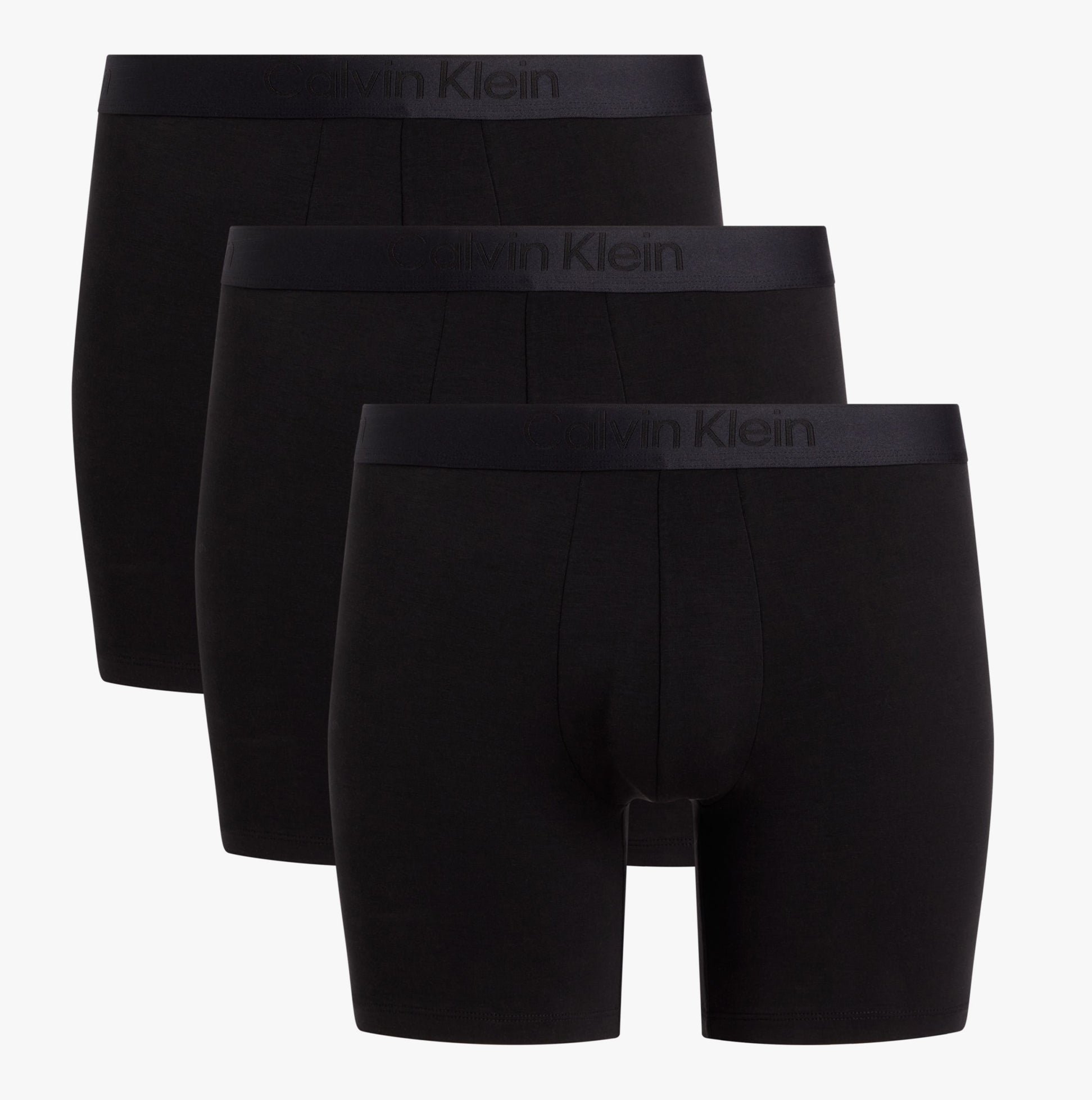 Calvin Klein 3 Pack Mens Boxer Briefs CK Black