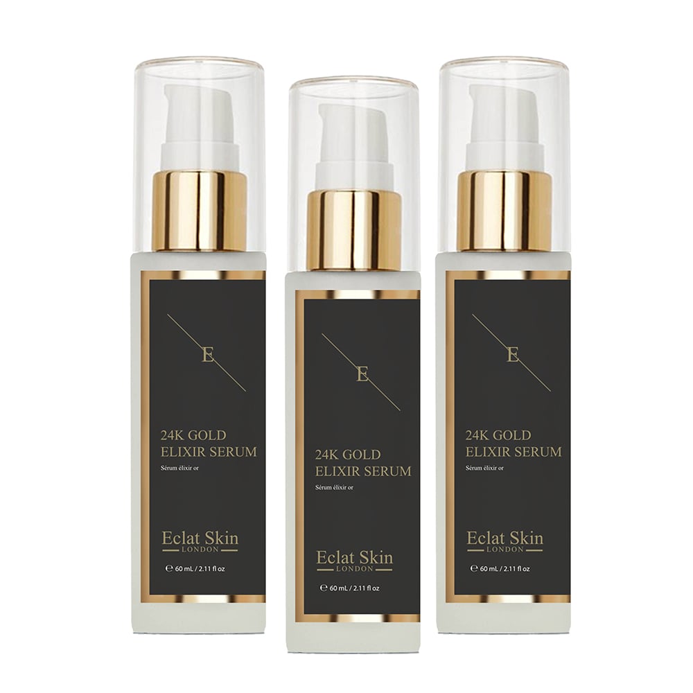 3x Anti-Wrinkle Elixir Serum 24K Gold