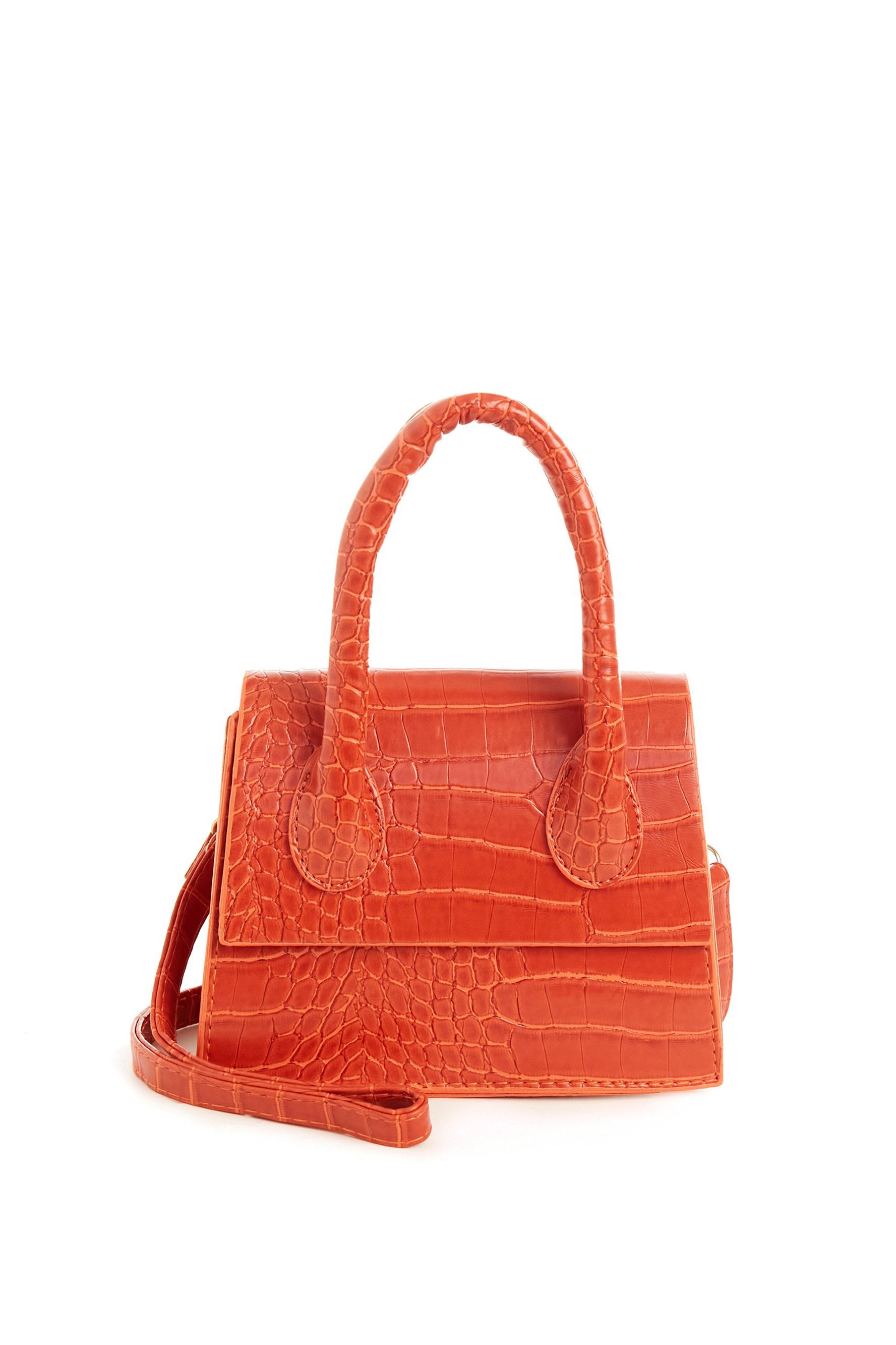 Orange Cross Body Bag