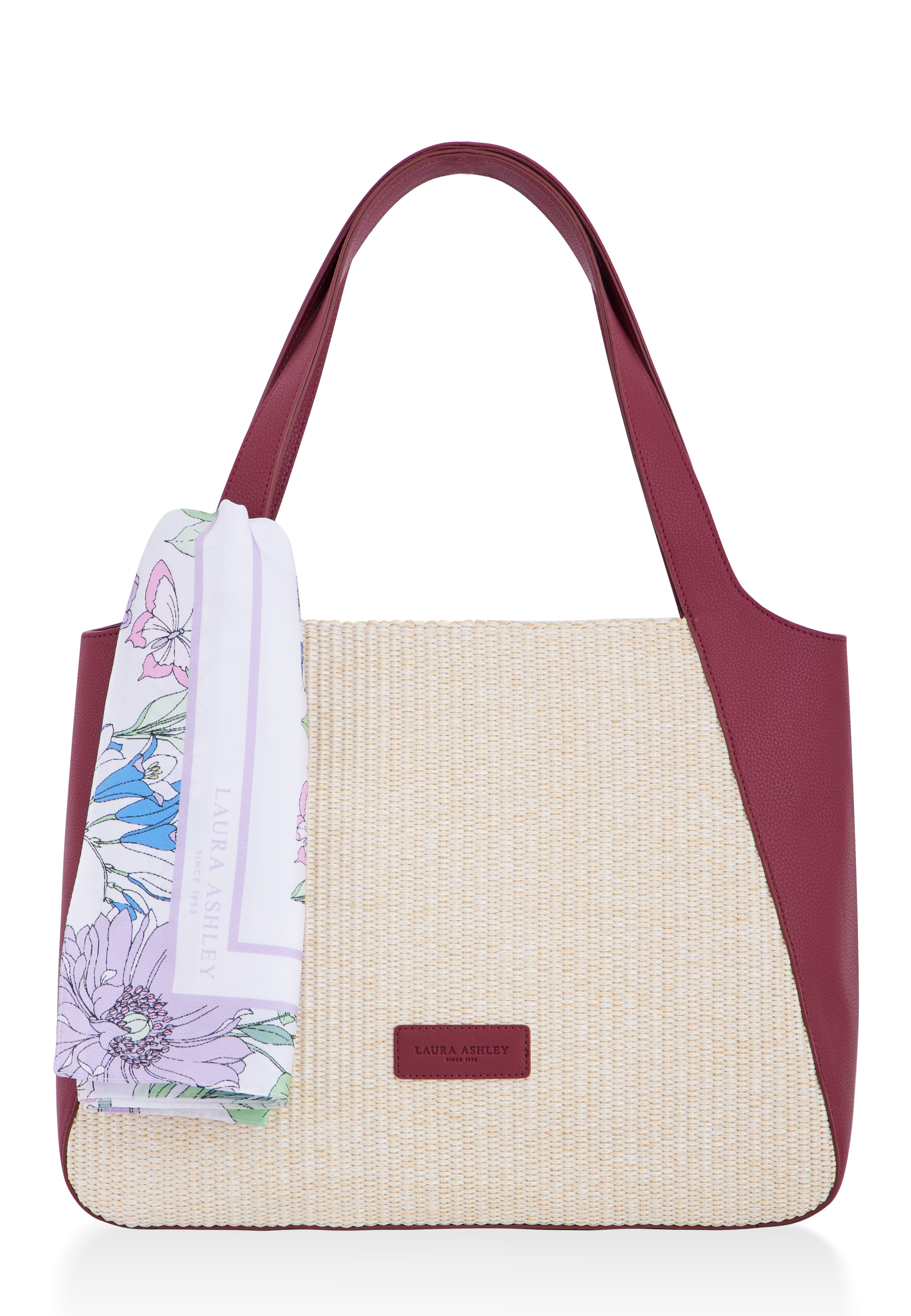 Laura Ashley Burgundy Shoulder Bag