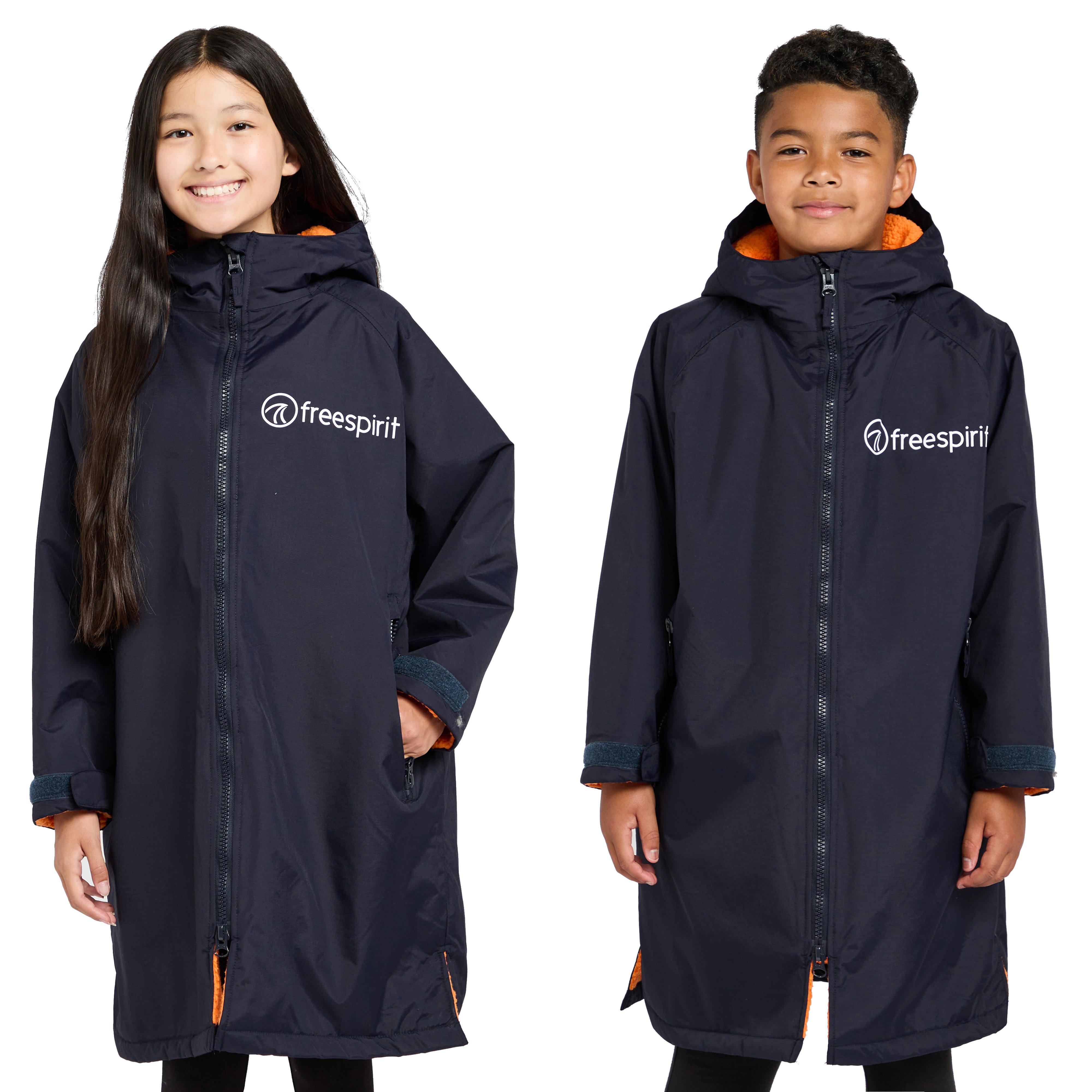 Freespirit Kids' Aquarobe Pro Waterproof Jacket, Unisex Drying Robe