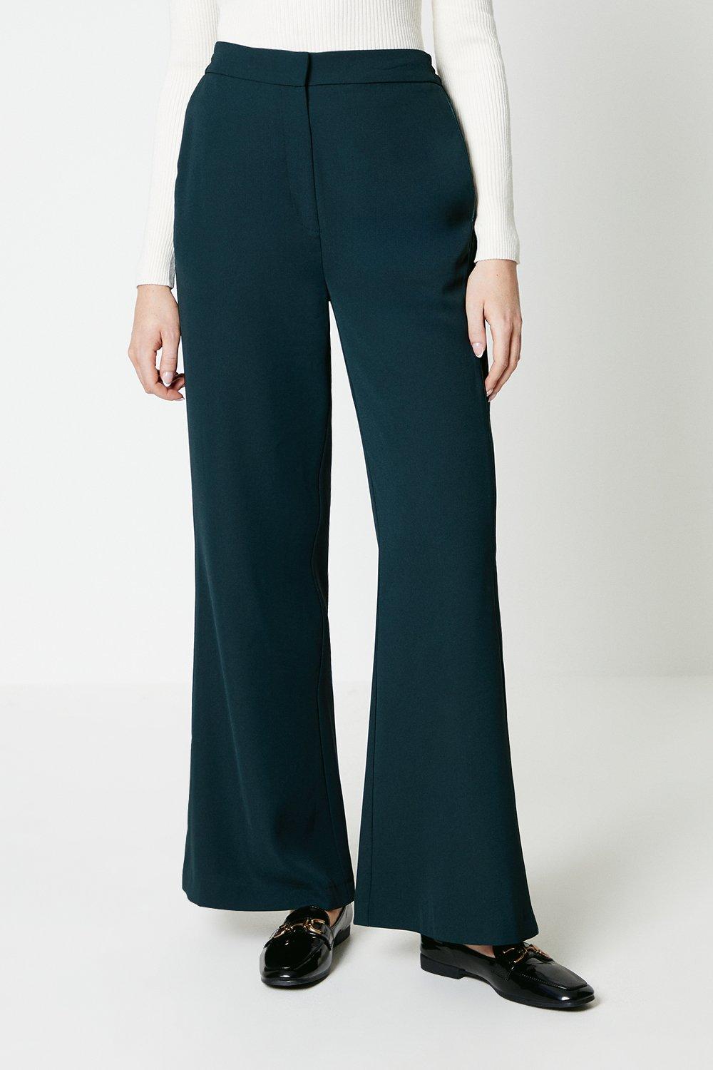 Pipe Detail Wide Leg Trouser