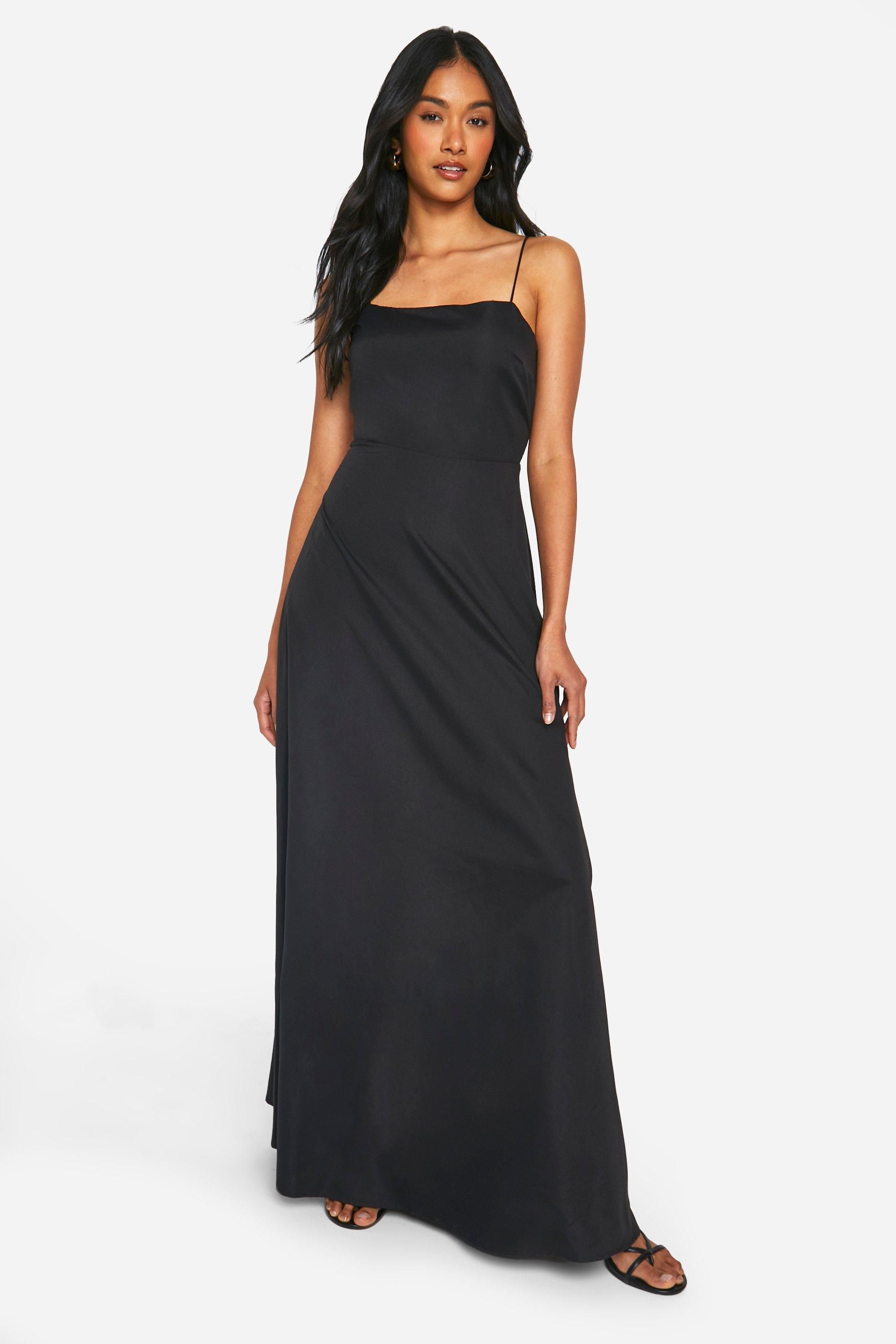 Strappy Back Maxi Dress