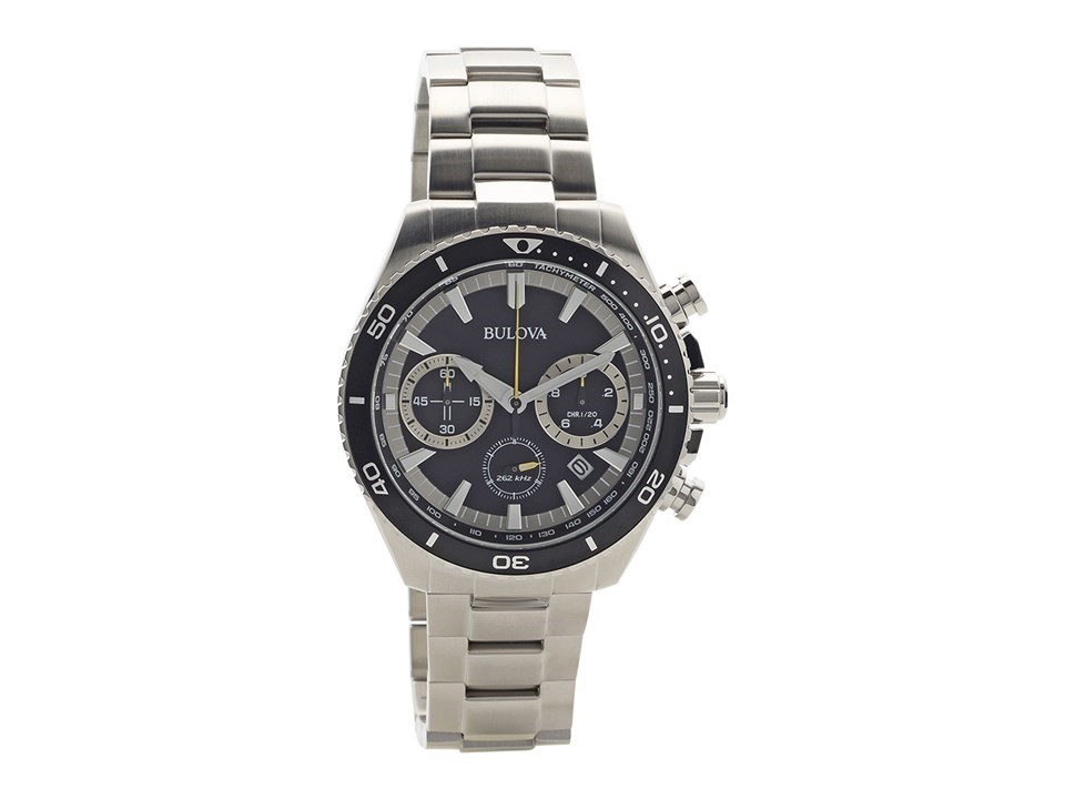 Bulova High Frequency Quartz Men's Silver Watch 98B298