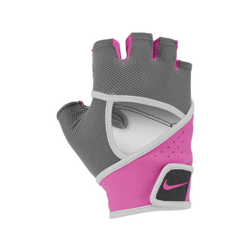 Nike Dames/Dames Gym Premium Sport Vingerloze Handschoenen (Tinnen/Roze ...
