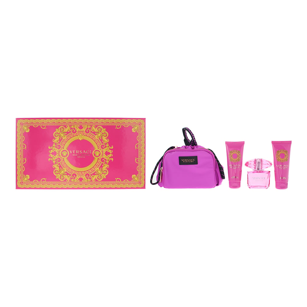Versace Bright Crystal Absolu Eau de Parfum 90ml, Shower Gel 100ml ...