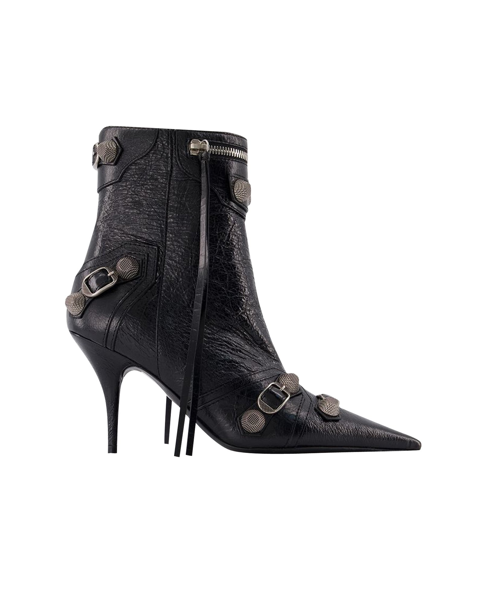 Cagole H90 Ankle Boots - Balenciaga - Leather - Black