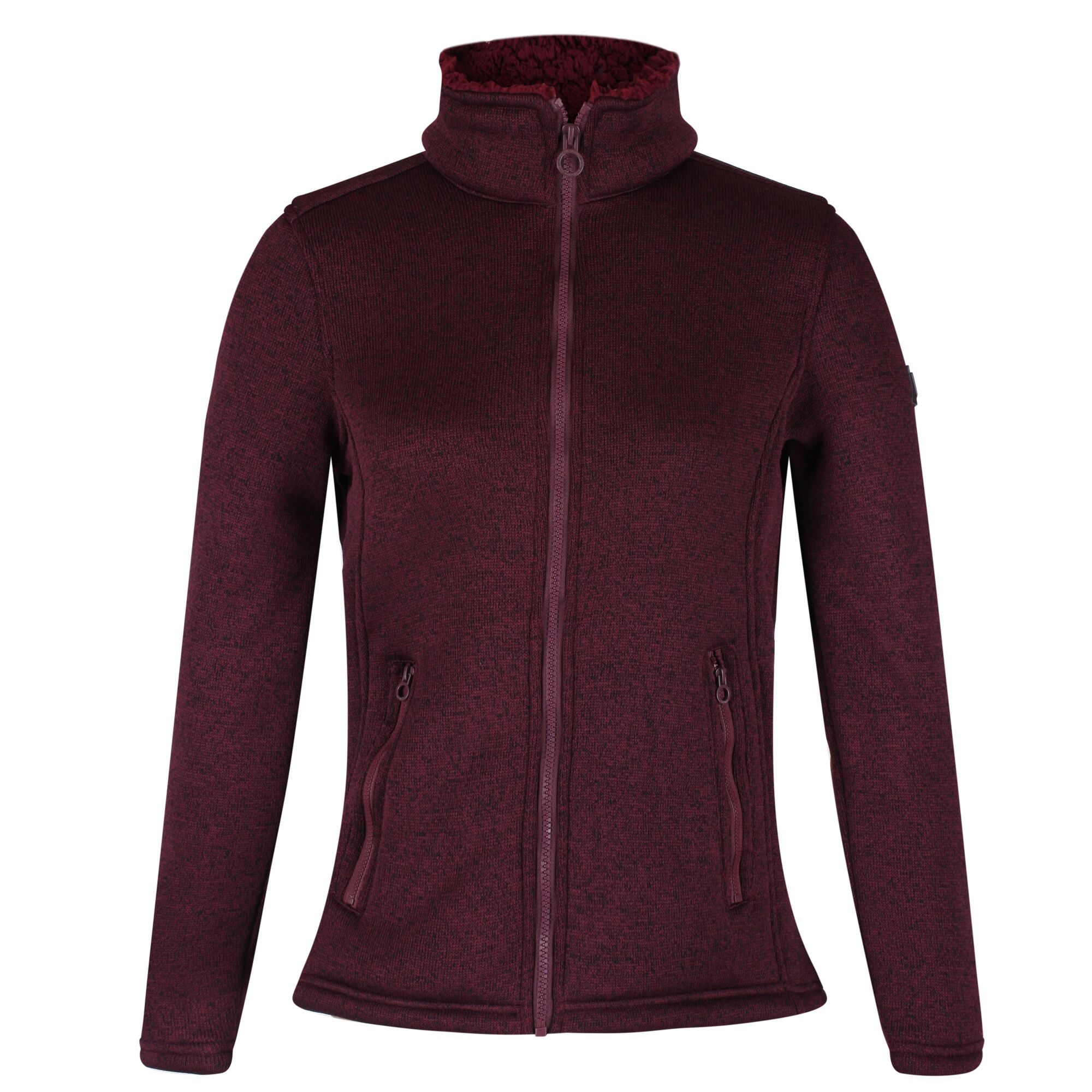 Regatta Womens/Ladies Razia Full Zip Fleece (Dark Burgundy)